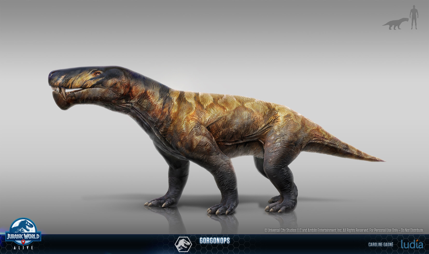 Caroline G. - Jurassic World Alive: Gorgonops