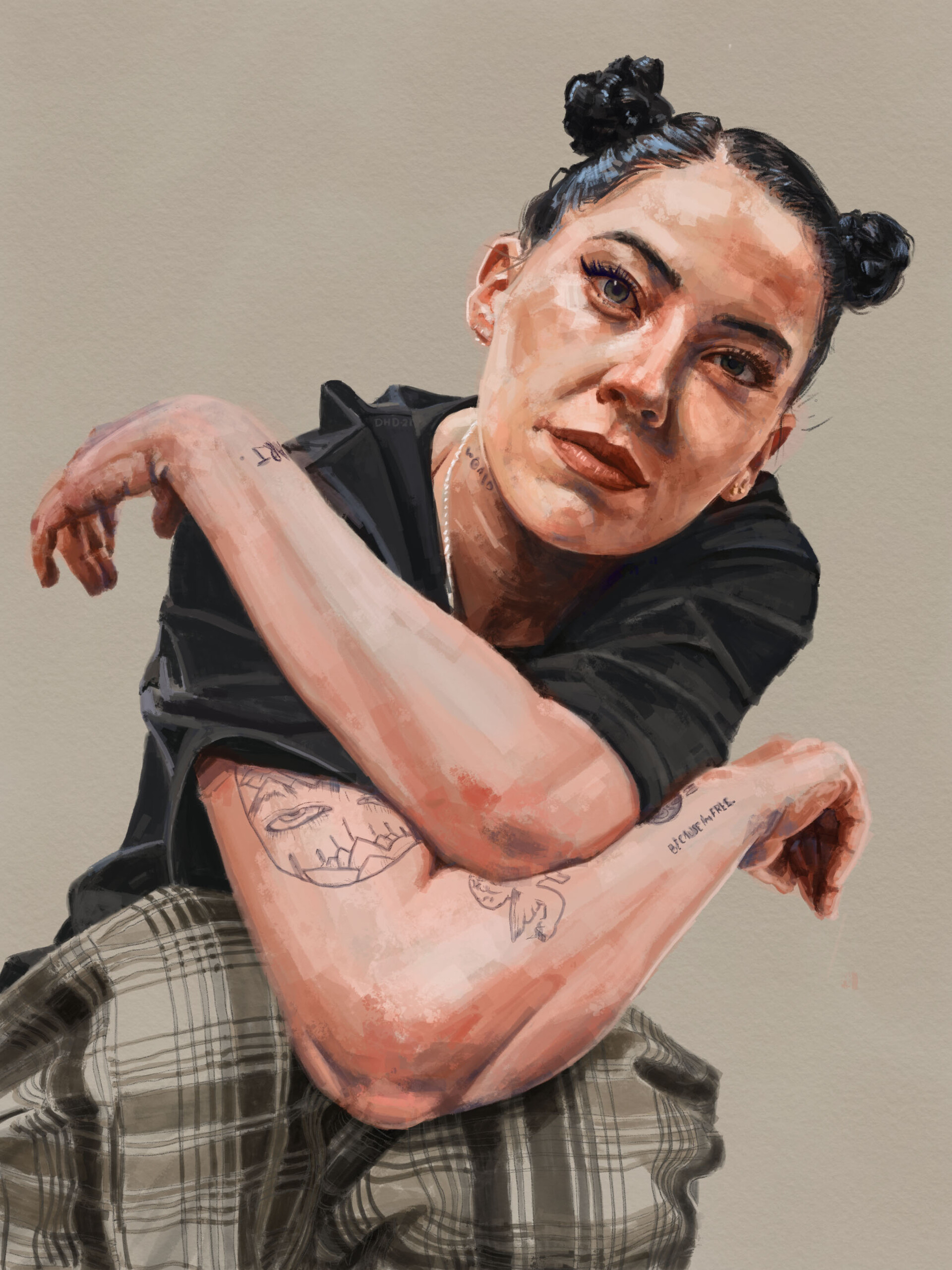 Dana Dorian - Bishop Briggs, Singer, Songwriter, Digital Portrait