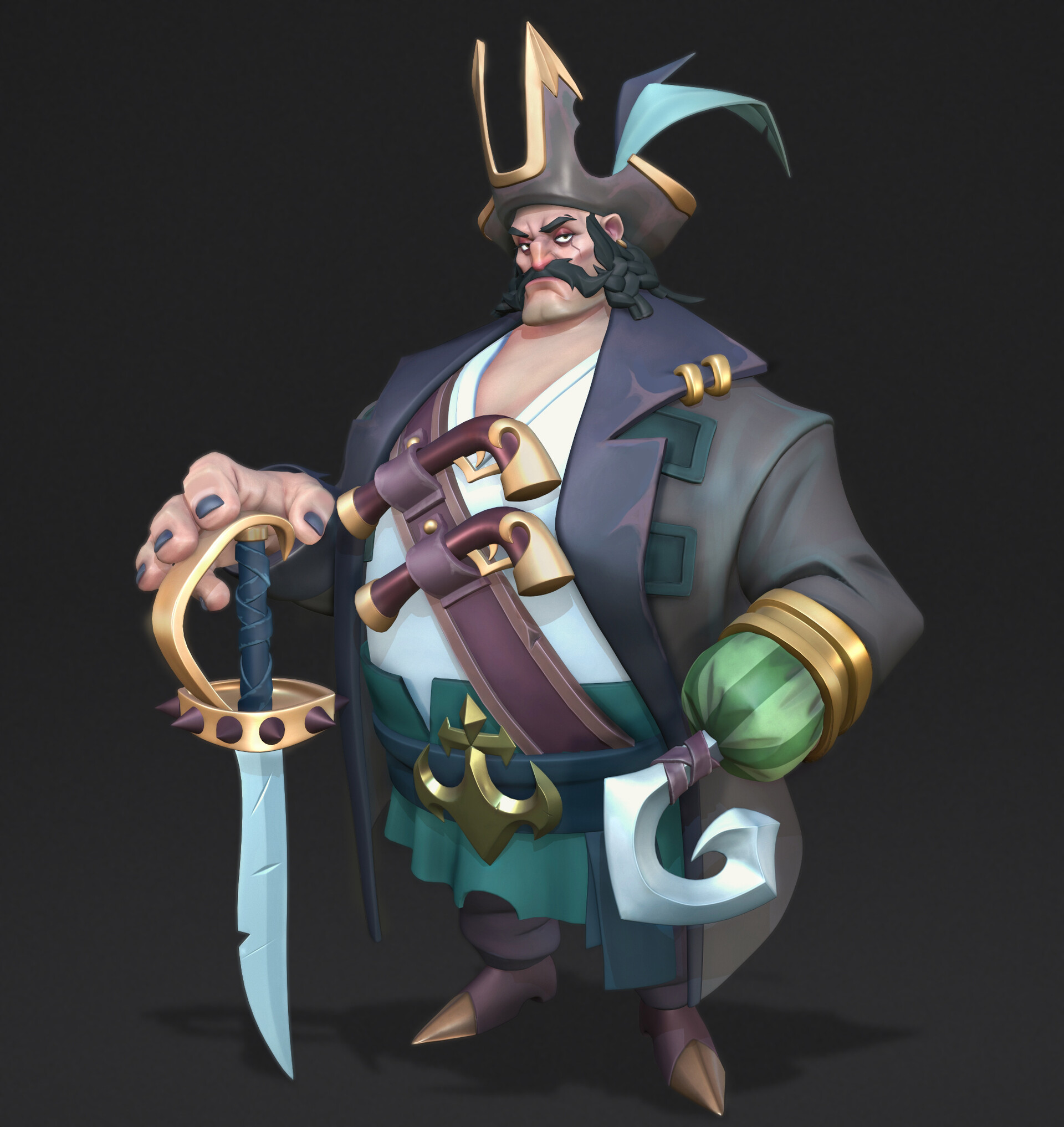 ArtStation - Black Beard