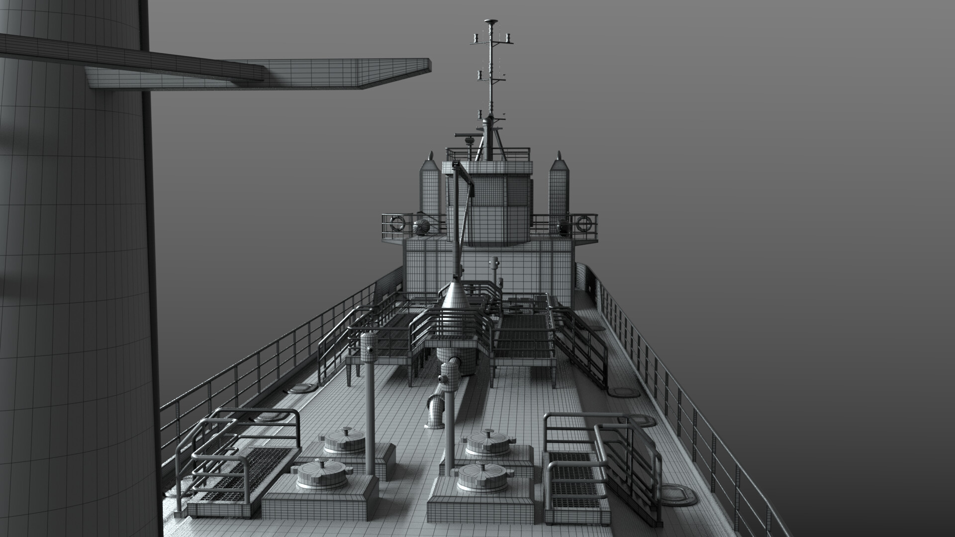 Keegan Gingell - Ship 3D Model