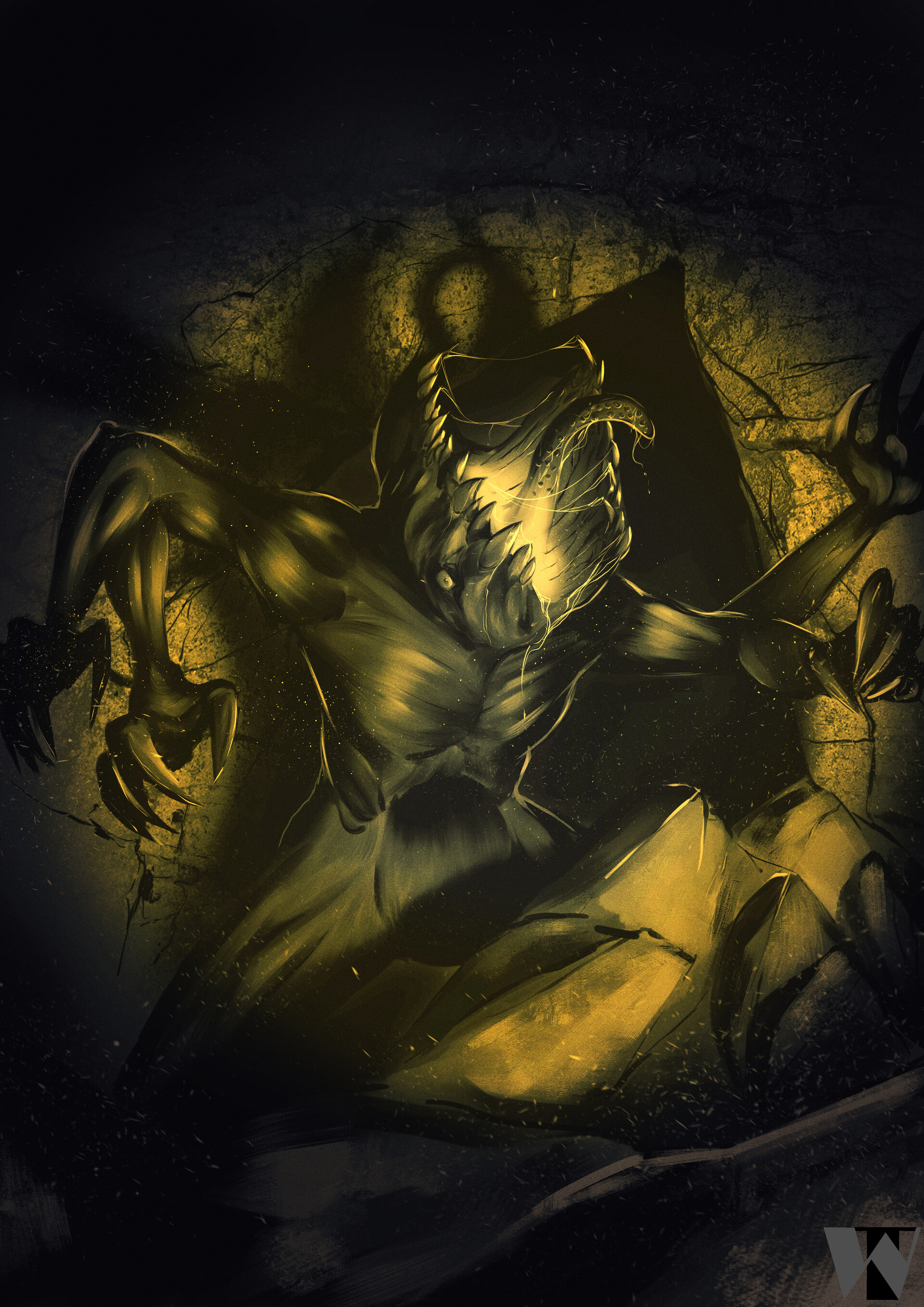 ArtStation - Gug | Arkham Horror card game fan art