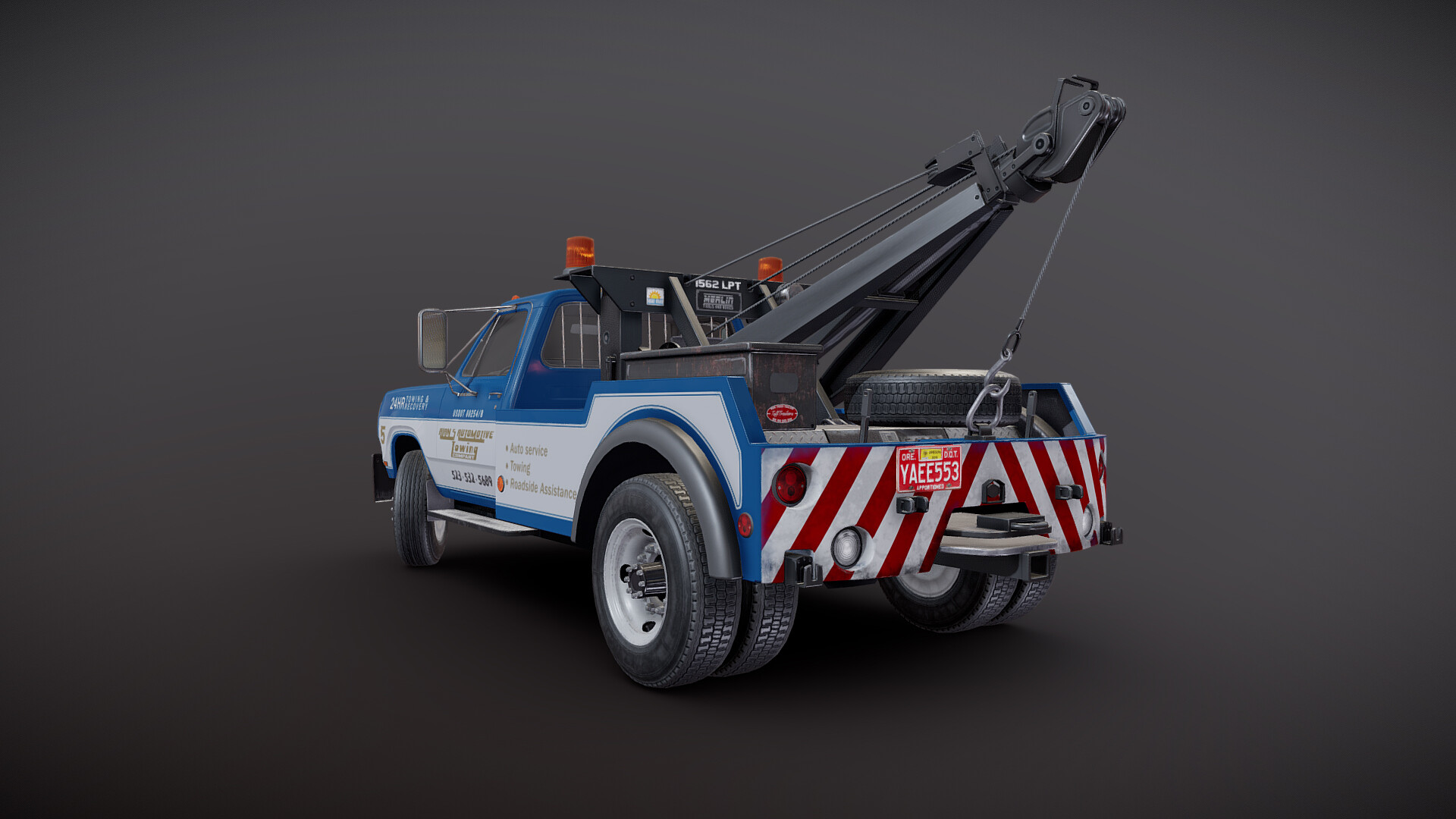 Veaceslav Condraciuc - 1978 Dodge wrecker tow truck
