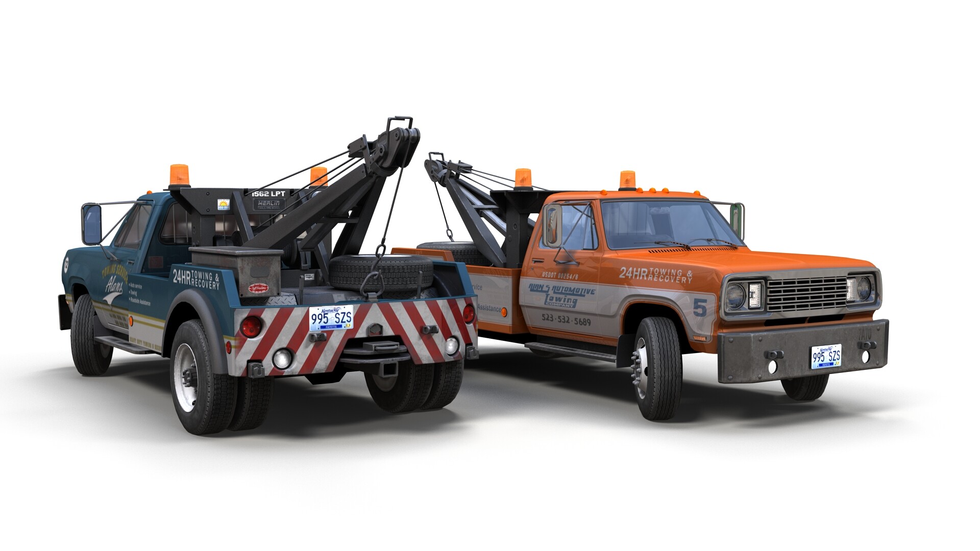 Veaceslav Condraciuc - 1978 Dodge wrecker tow truck