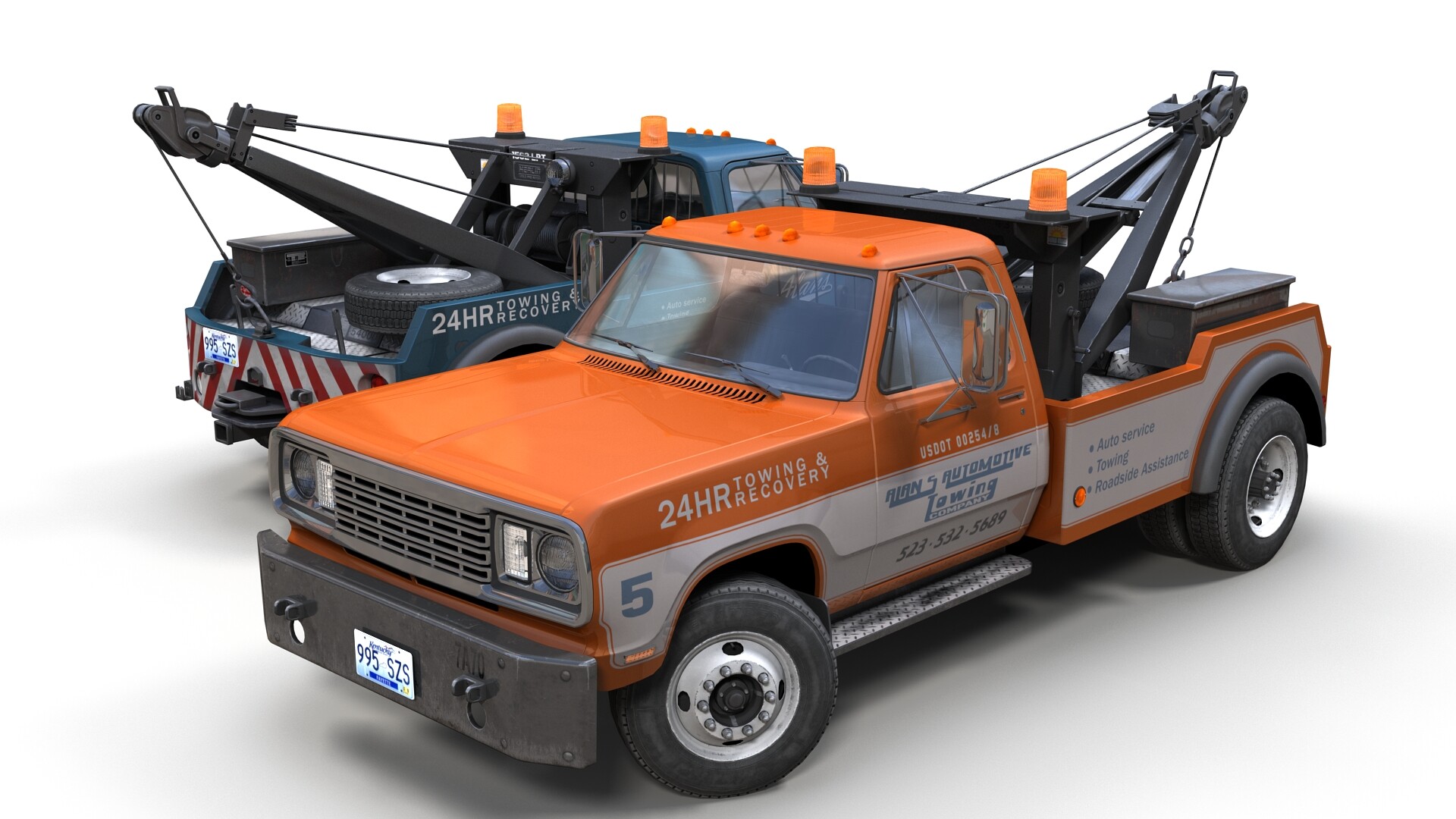 Veaceslav Condraciuc - 1978 Dodge wrecker tow truck