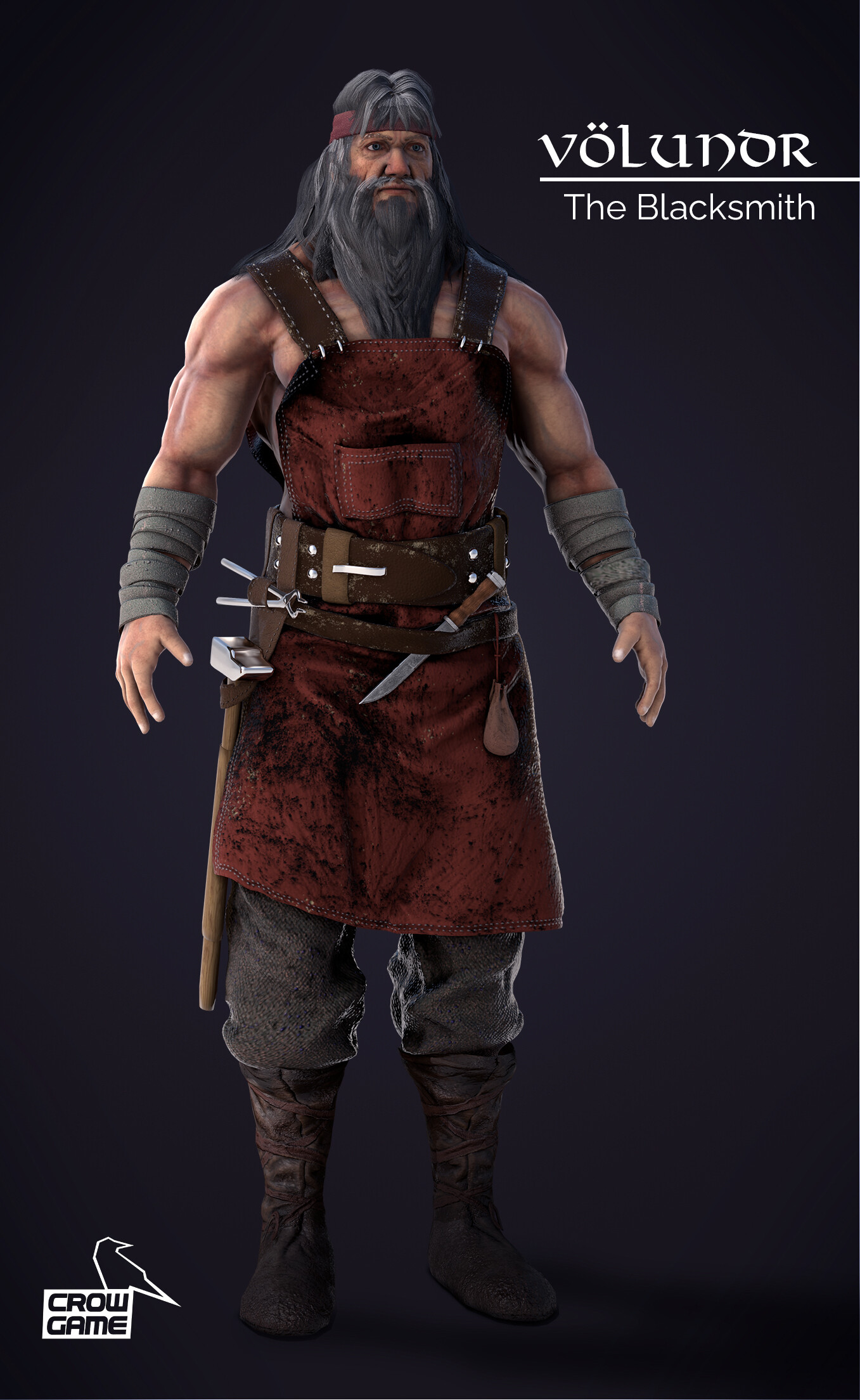 ArtStation - Viking Blacksmith