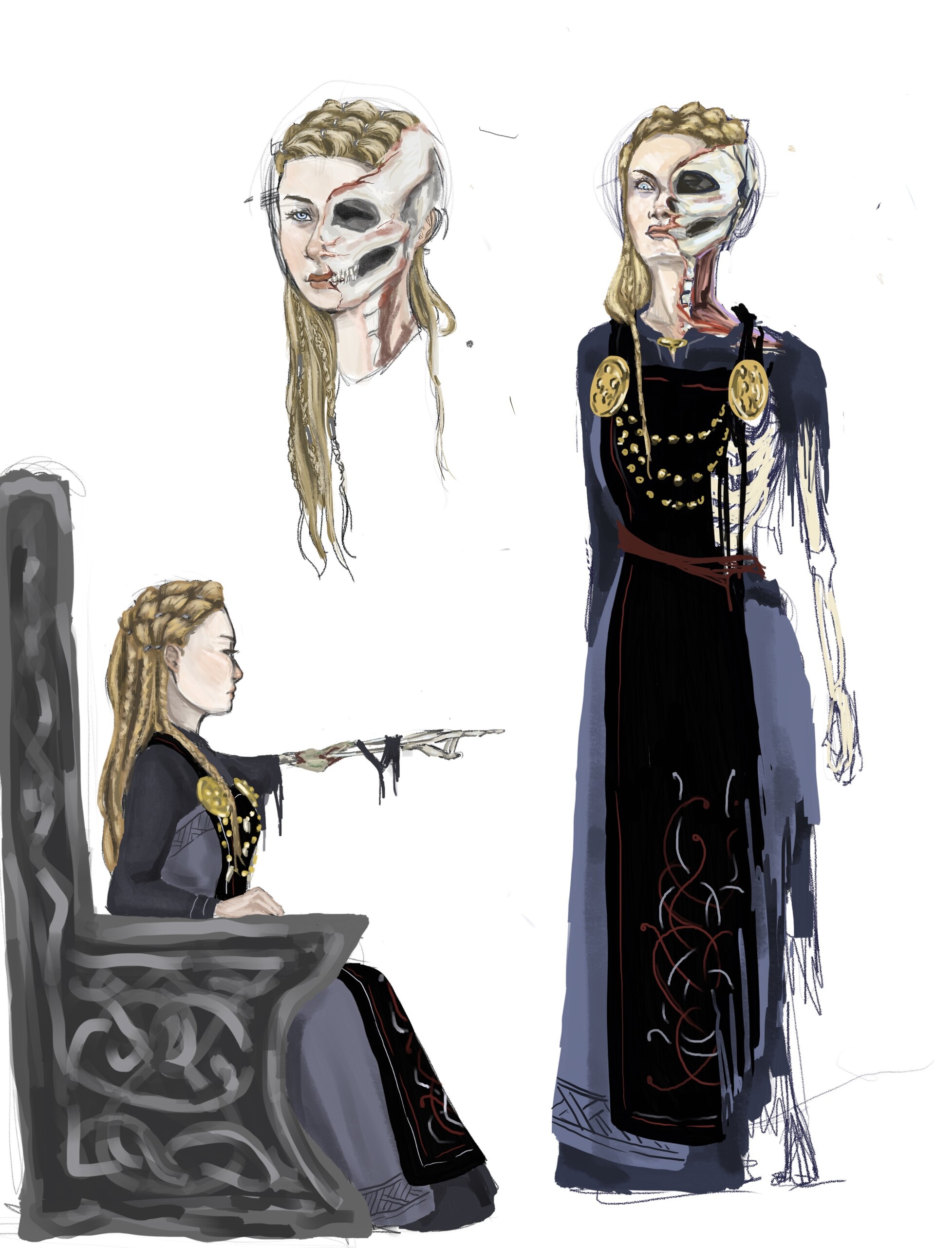 ArtStation - Character Exploration: Hel