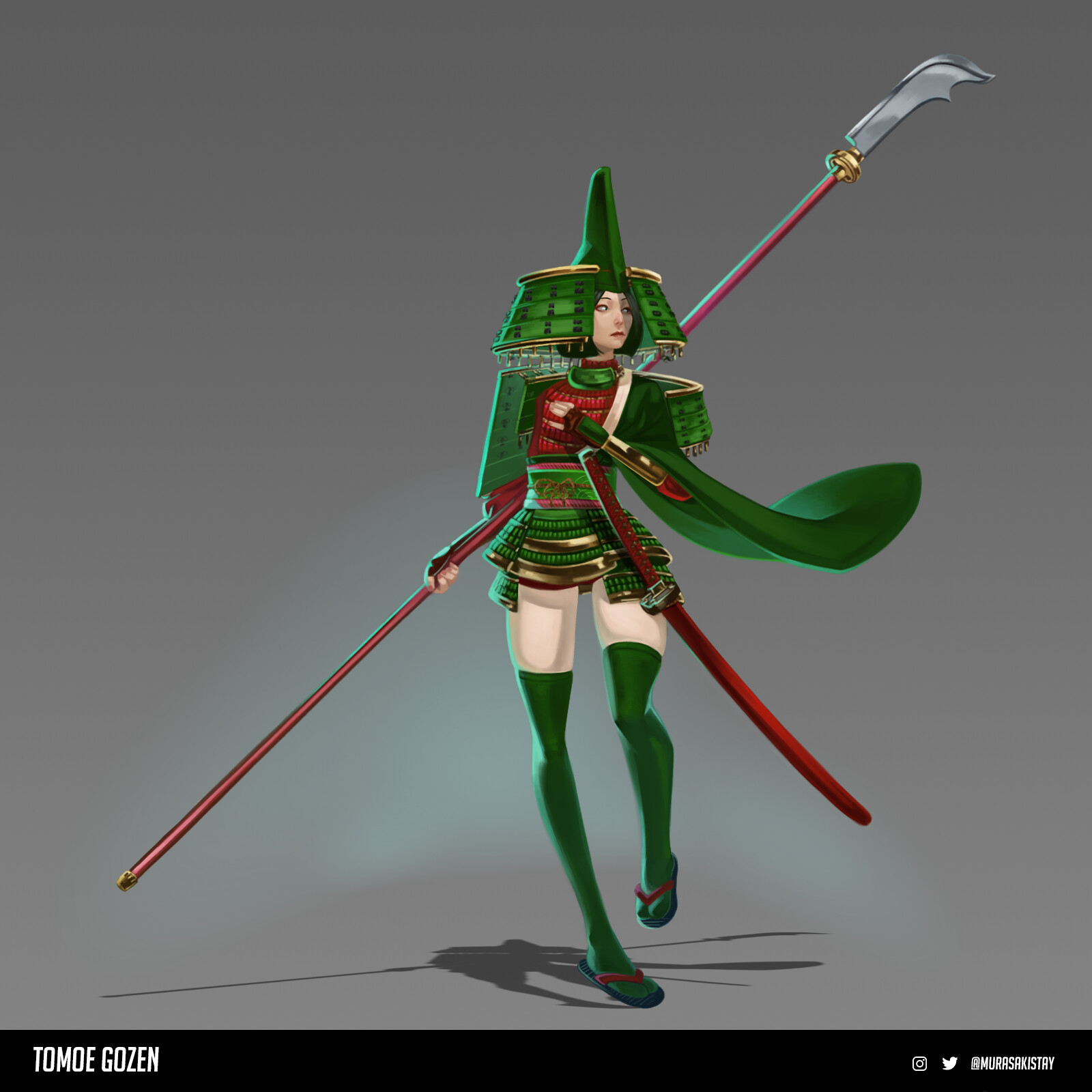 ArtStation - Tomoe Gozen