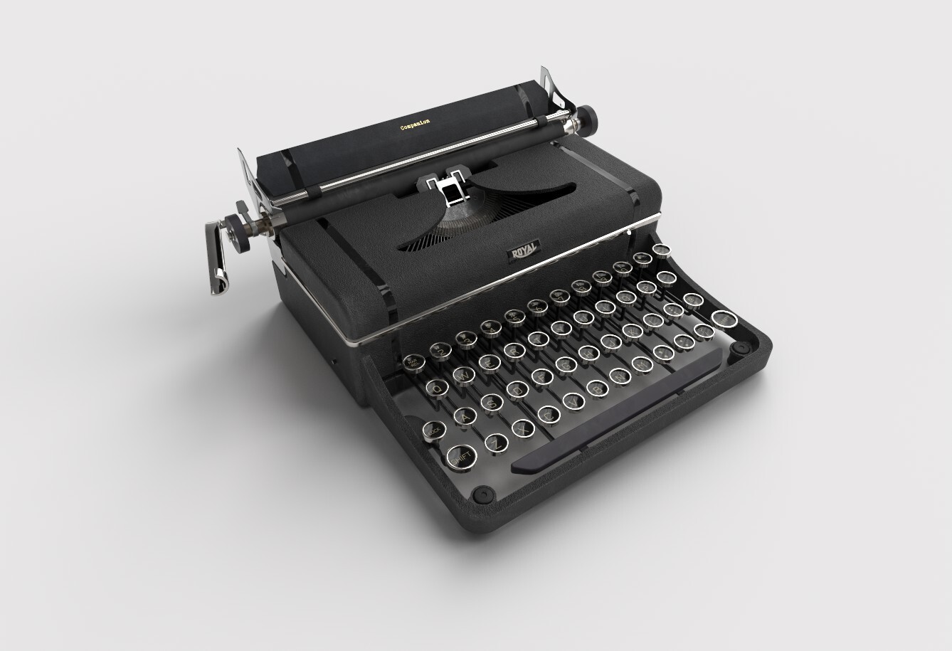 ArtStation - Realistic Royal Companion Typewriter