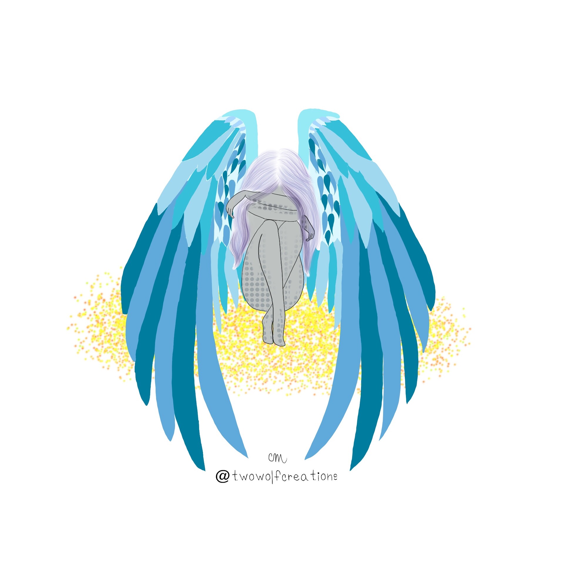 ArtStation - Blue Angel