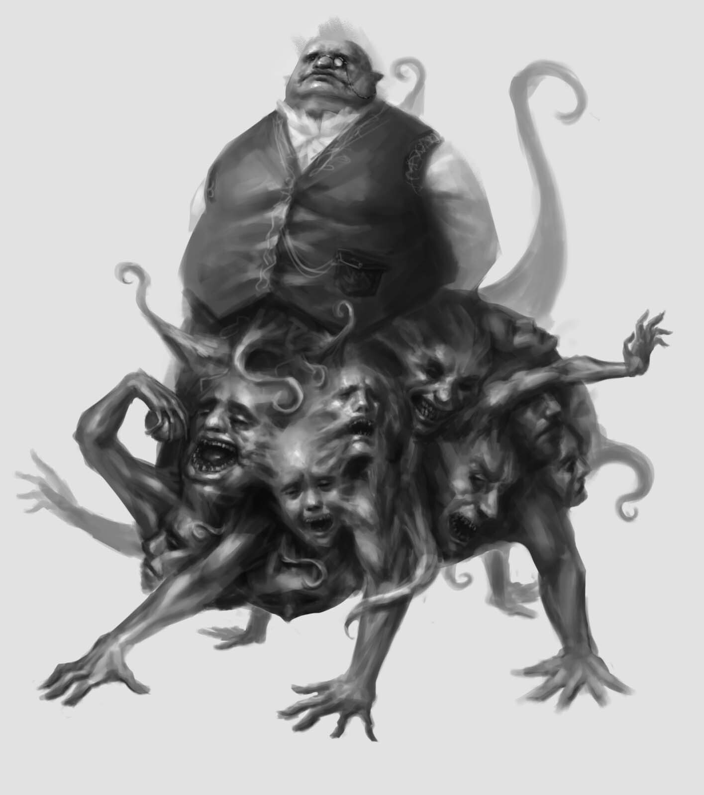 ArtStation - Glutton Concept Ideation Sketching