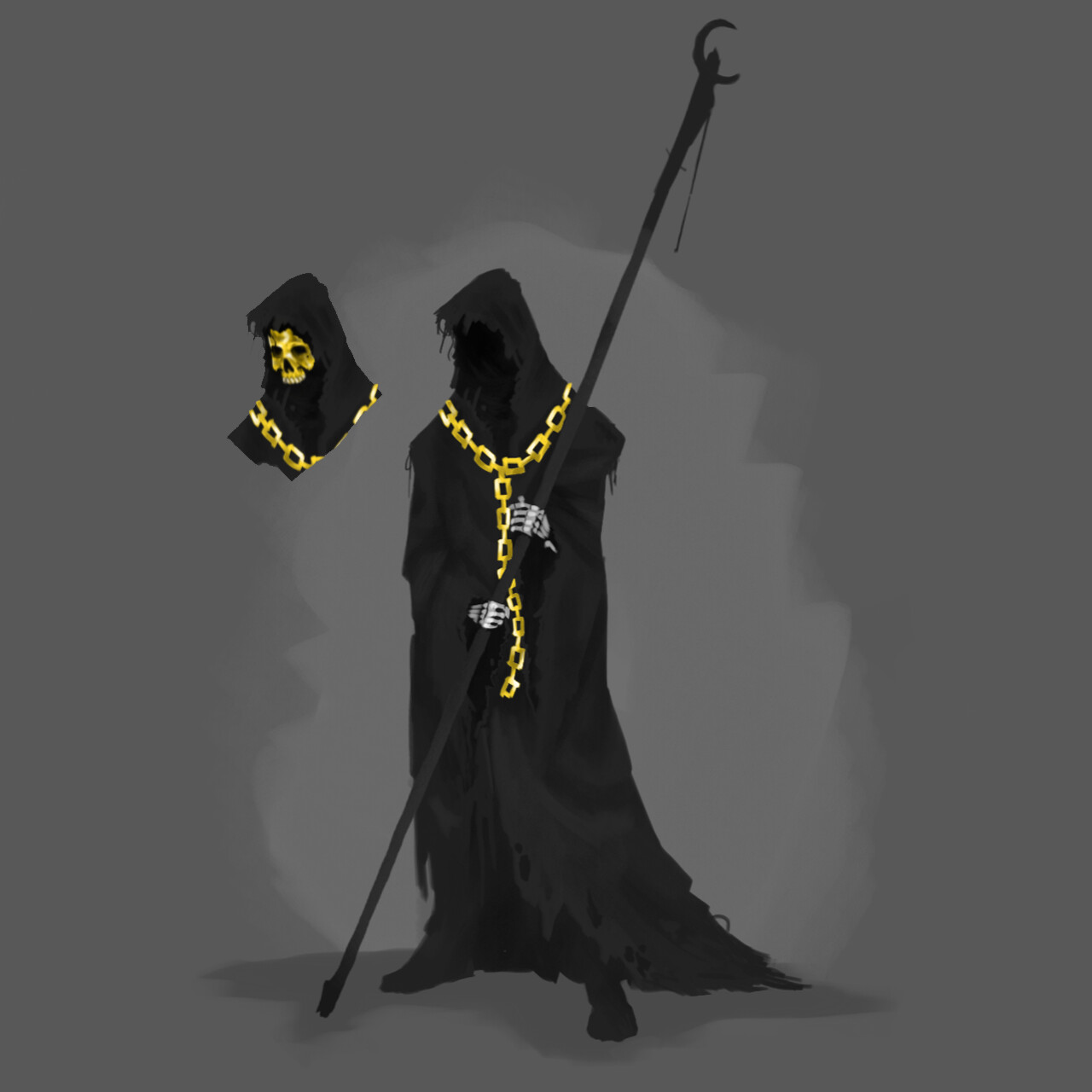 ArtStation - Death's Herald Concept Art