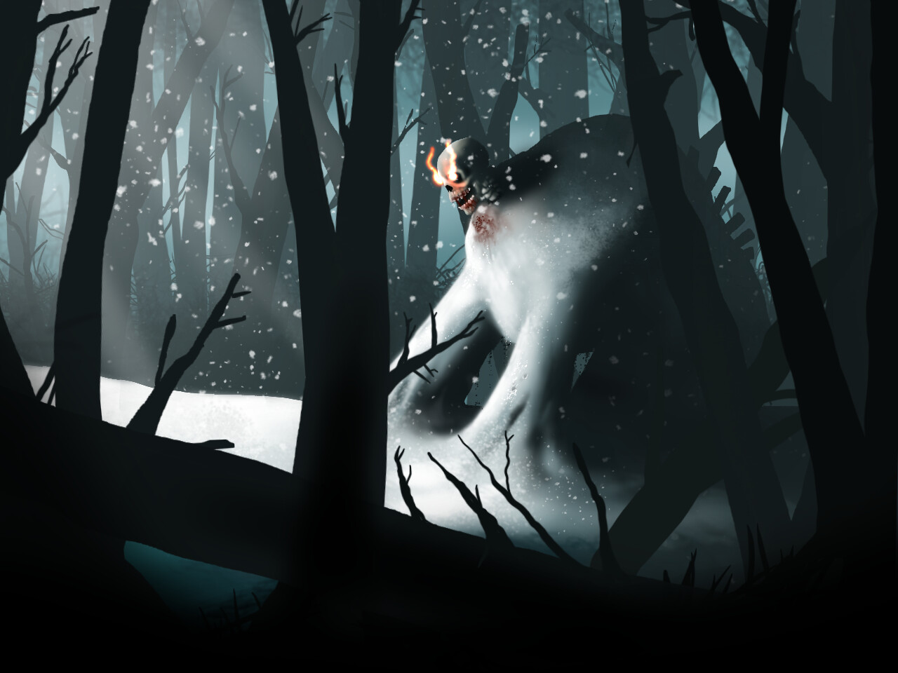 ArtStation - Snow Thing Concept Art