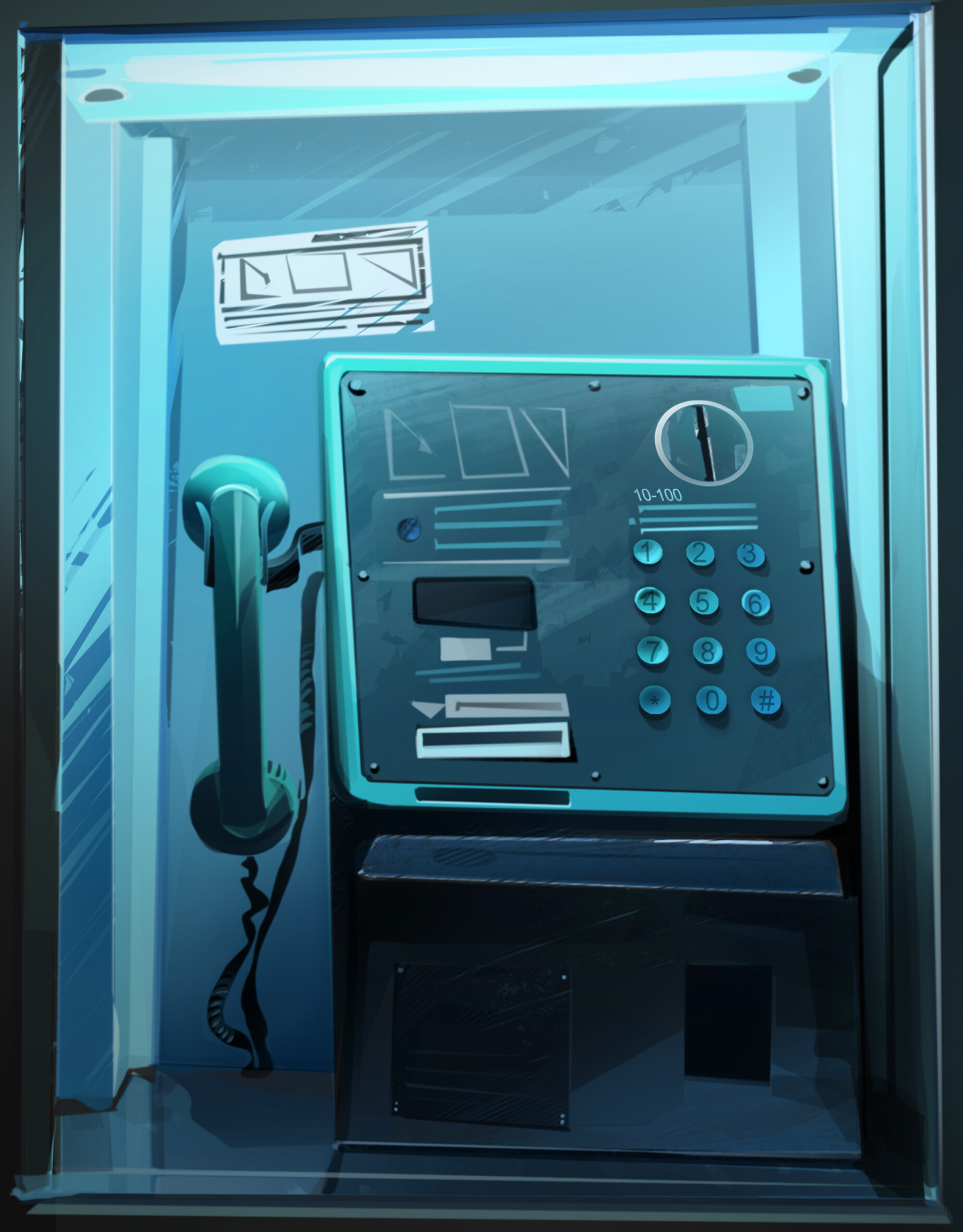 ArtStation - Public Telephone