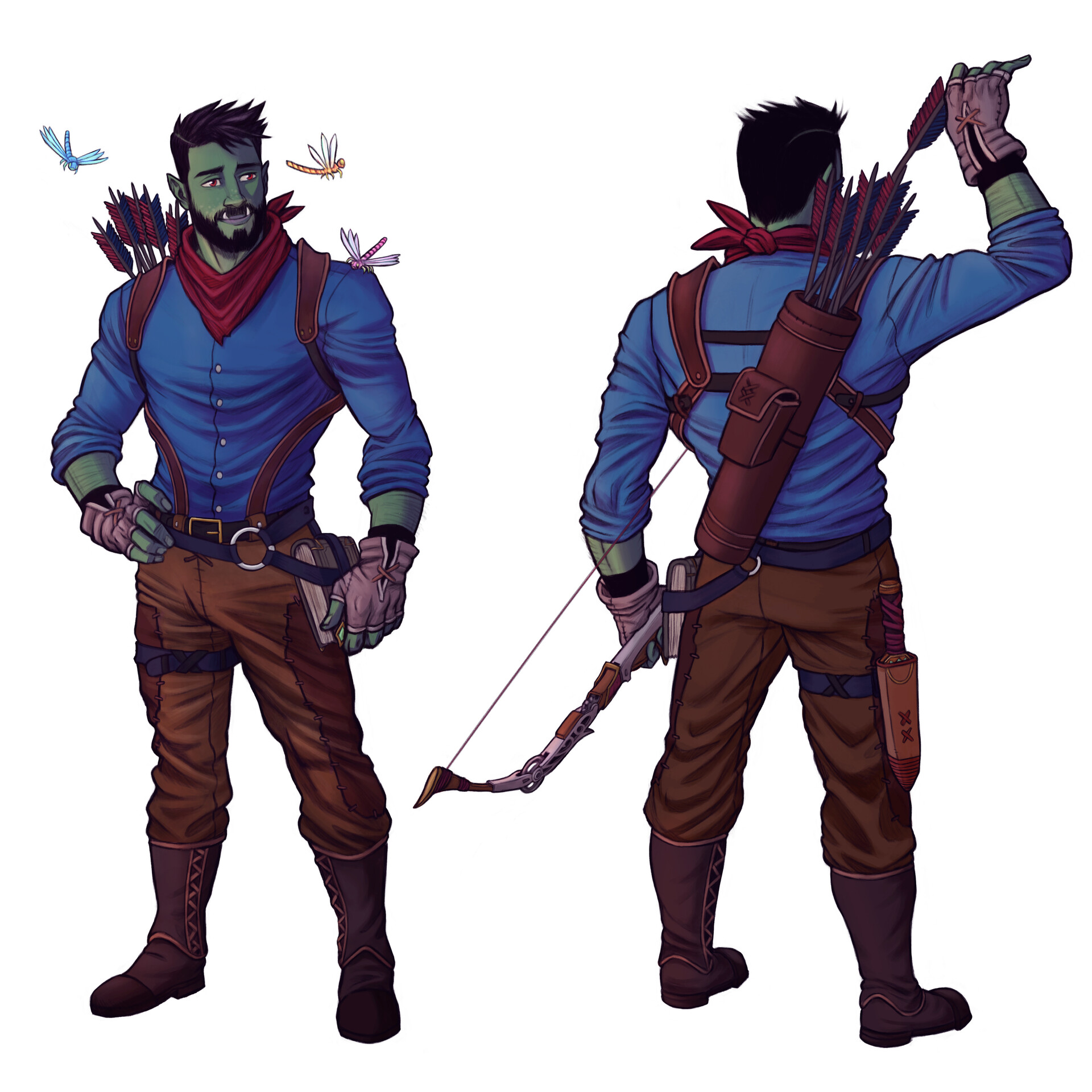 half orc ranger