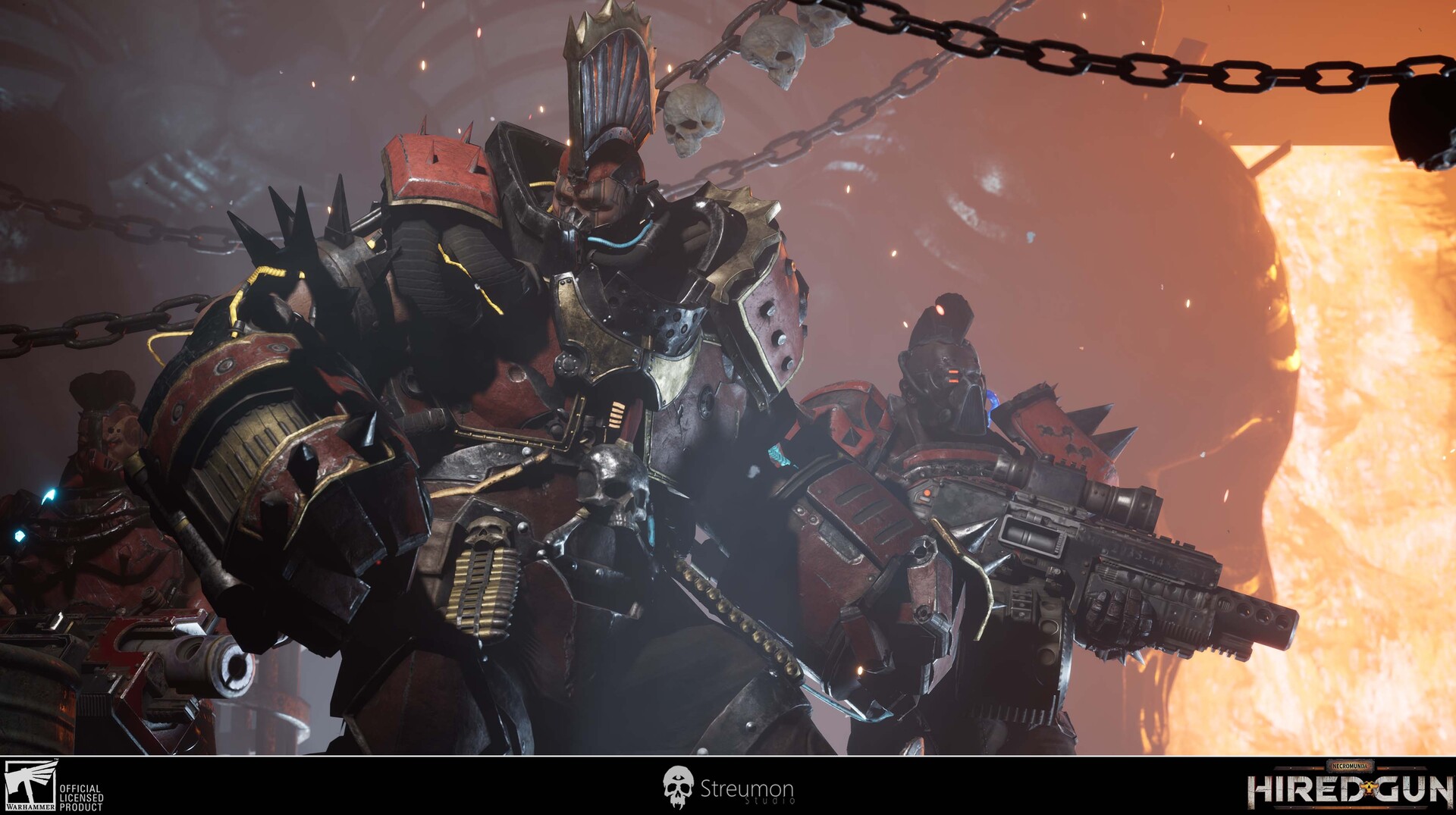 ArtStation - Necromunda Hired Gun - Goliath Boss: Gron