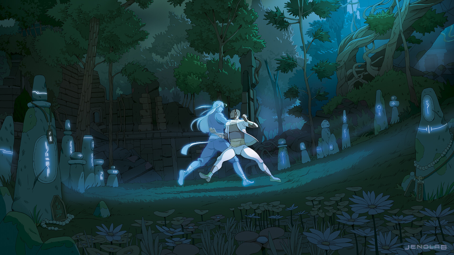 ArtStation - Night dance