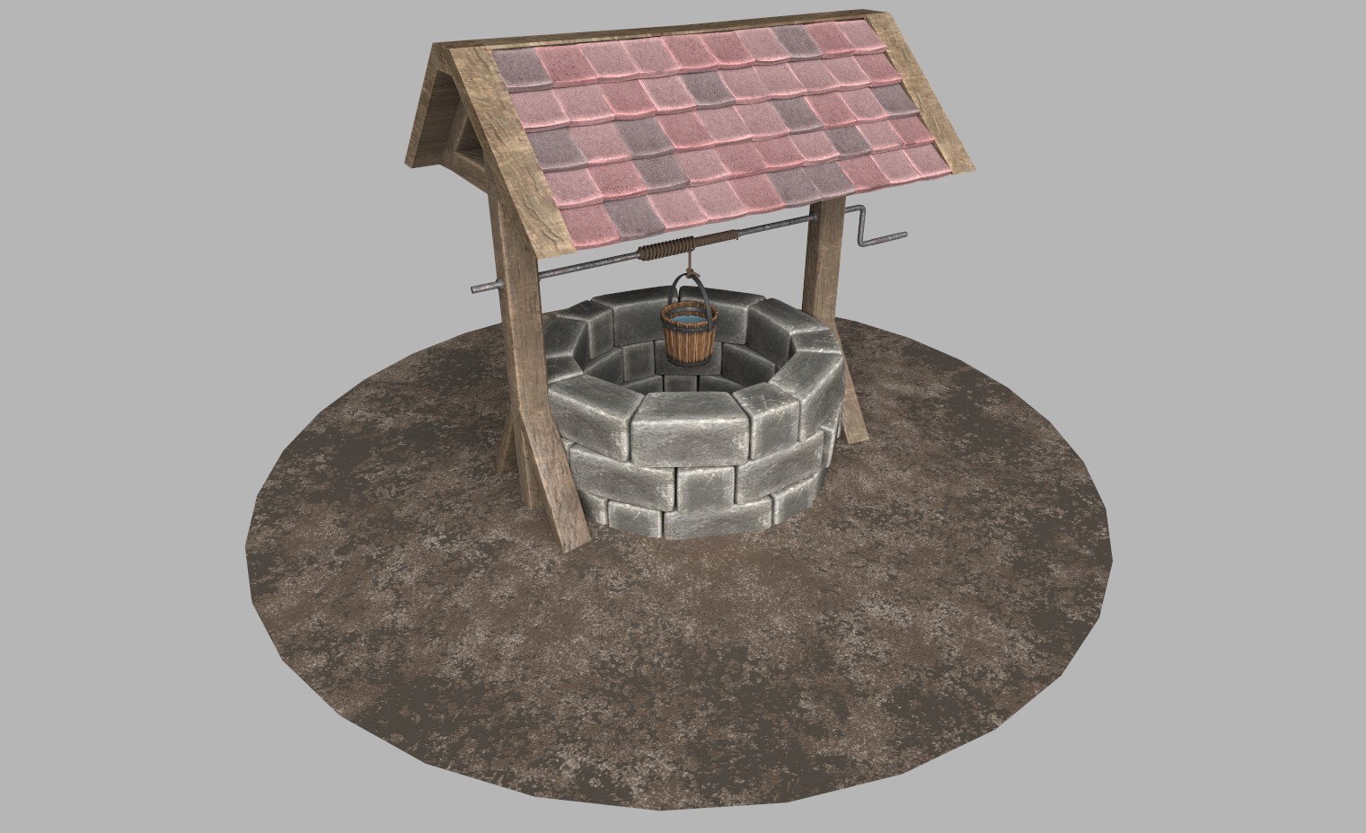 ArtStation - PBR Workflow Practice - Well