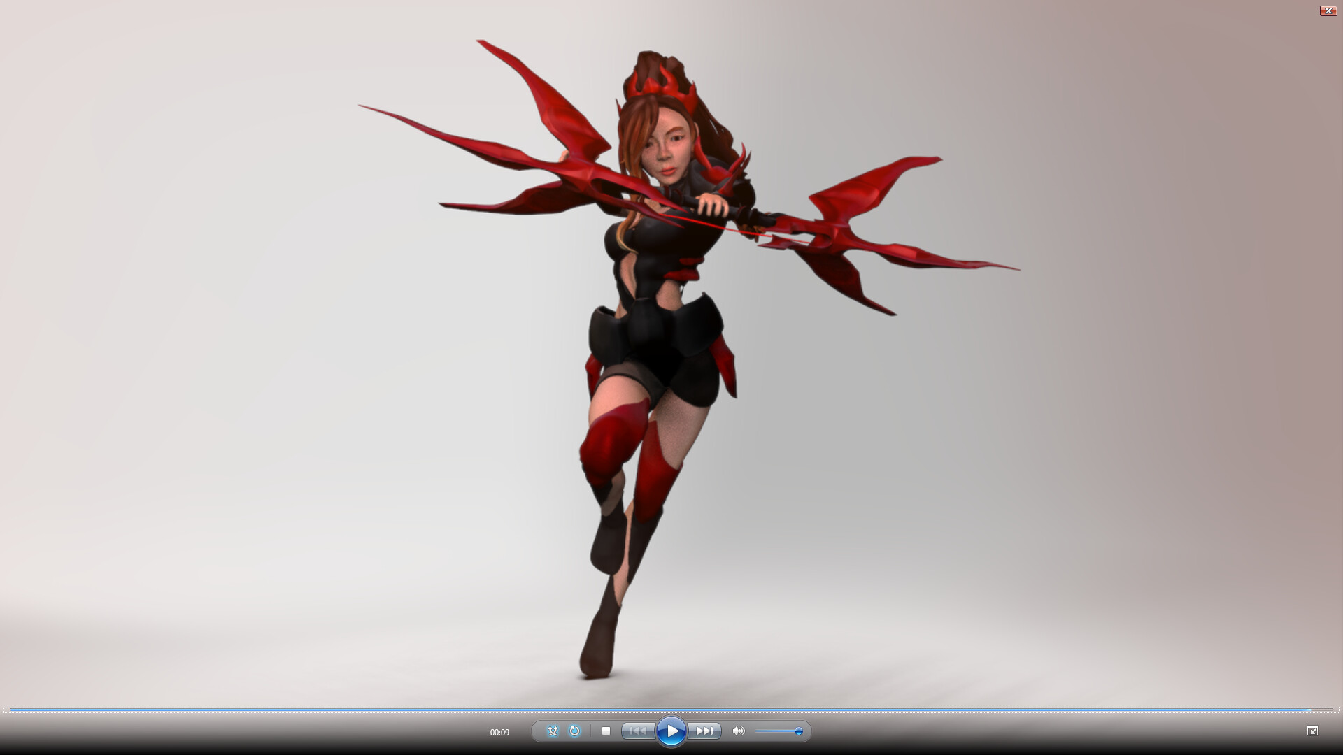 ArtStation - Crimson Archer