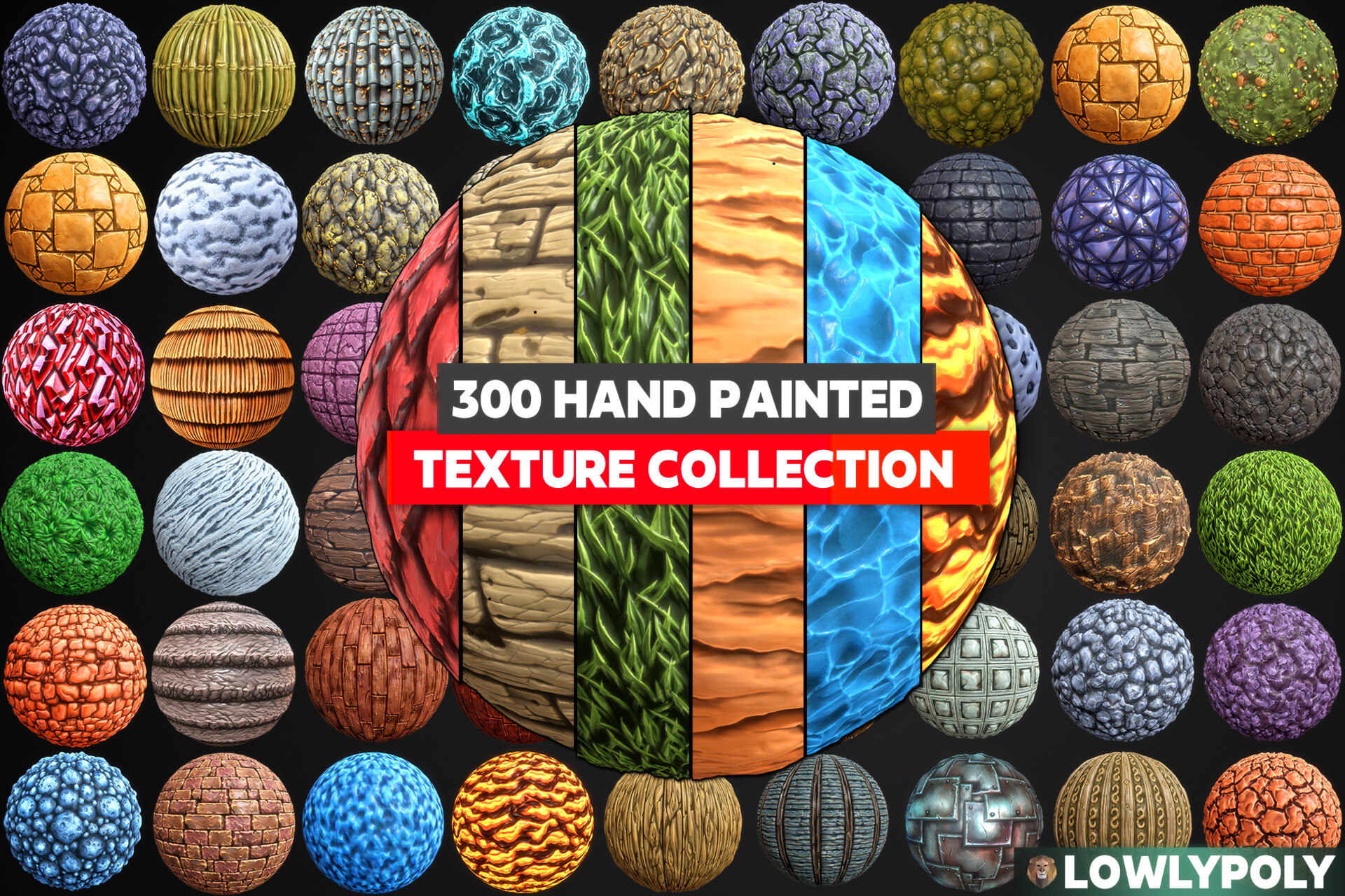 ArtStation - 300+ Hand Painted Textures Mega Bundle