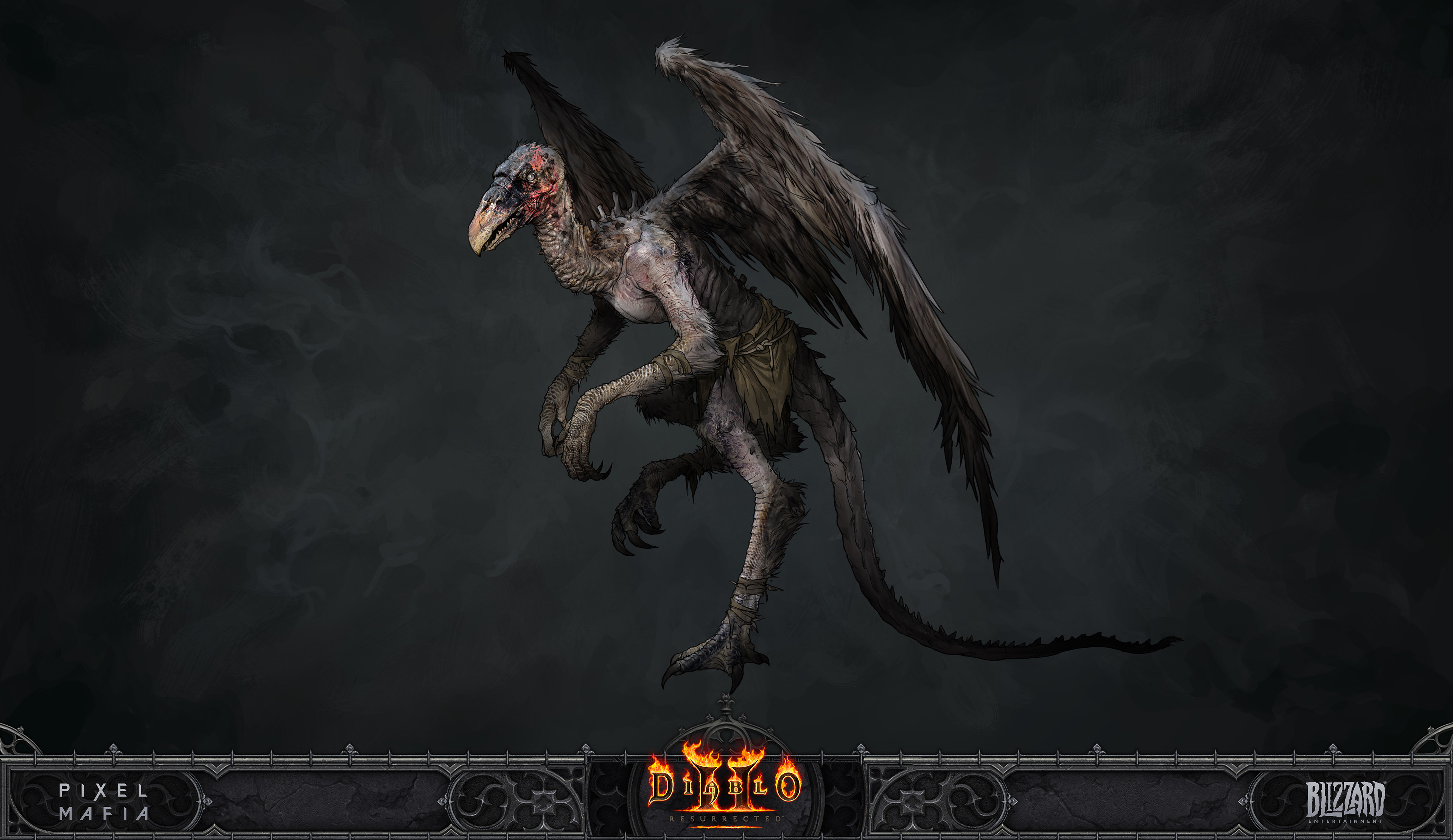 pixel-mafia-osiris-portfolio-vulture-demon-render.jpg (3840×2220)-花瓣网