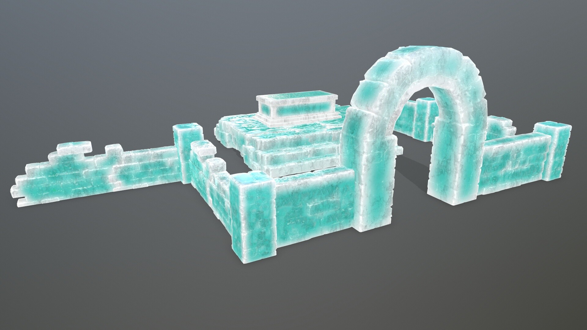 ArtStation - Stone Wall Set