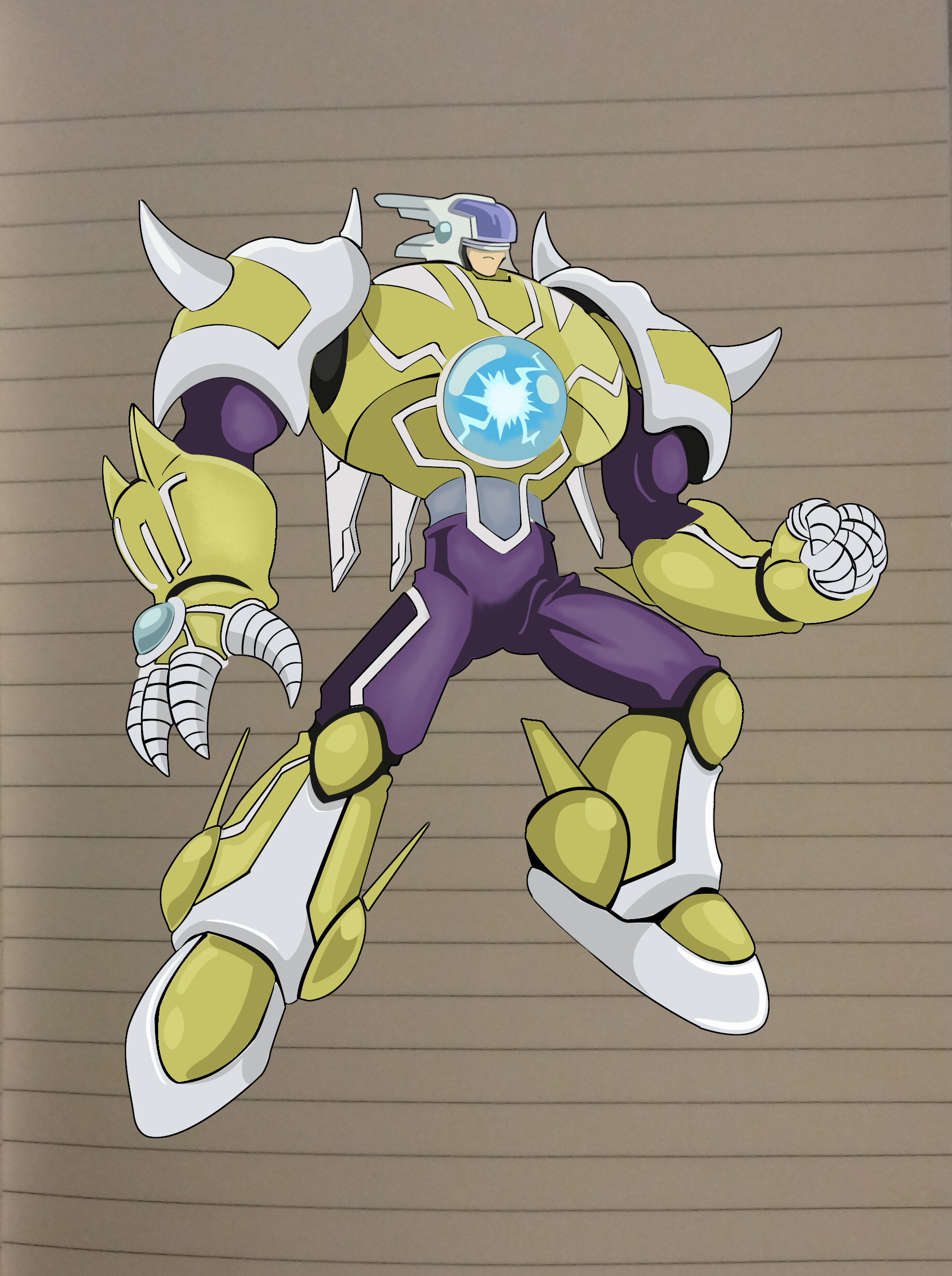 ArtStation - Elemental Hero Thunder Giant