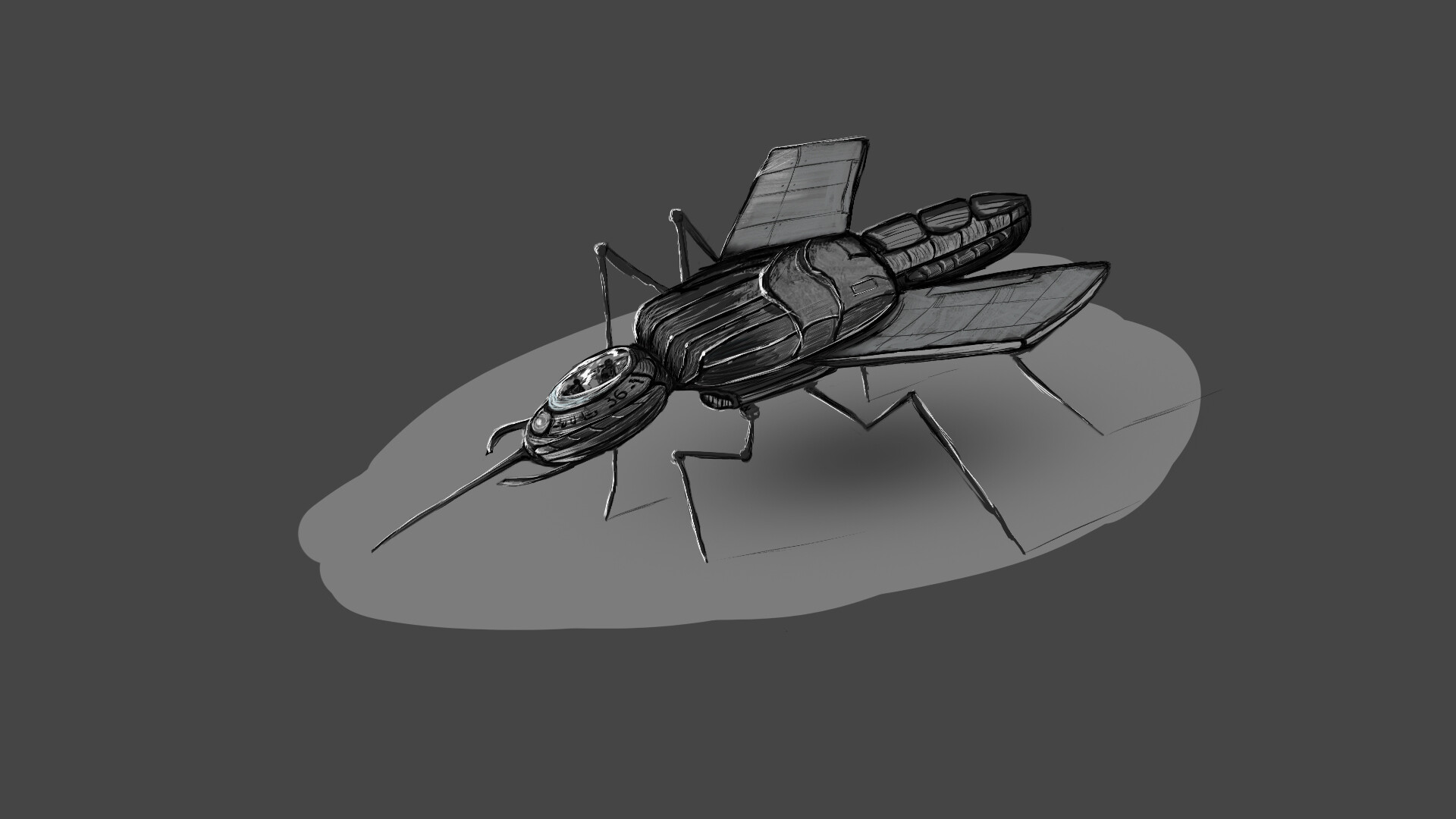 ArtStation - battle mosquito