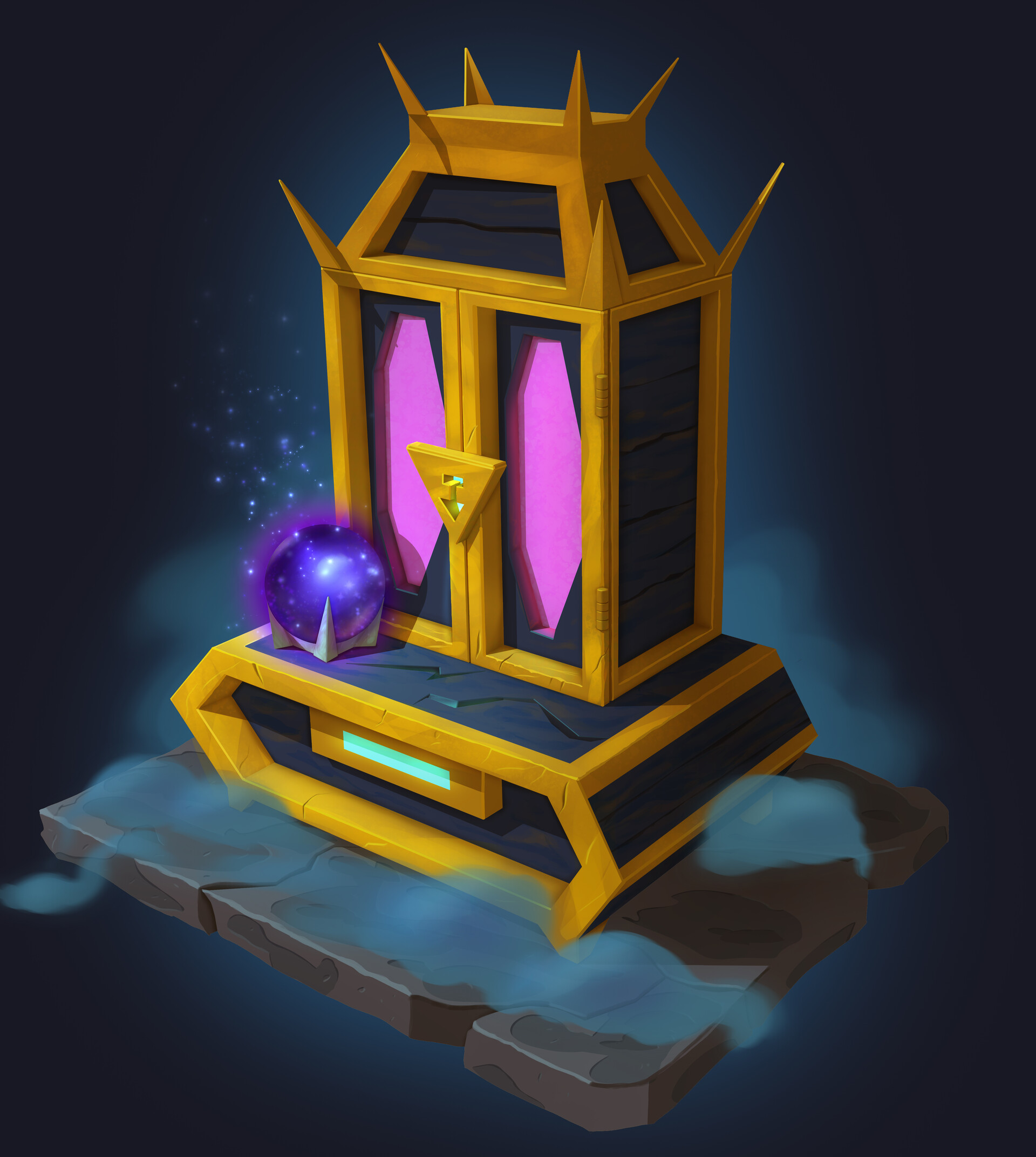 ArtStation - Wizard chest