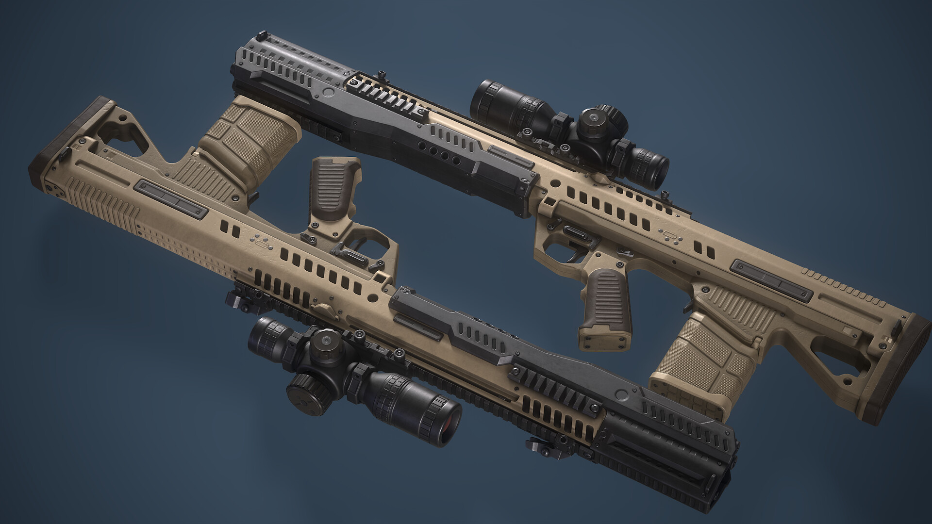 Zviadi Baratashvili - RM 277 Assault Rifle