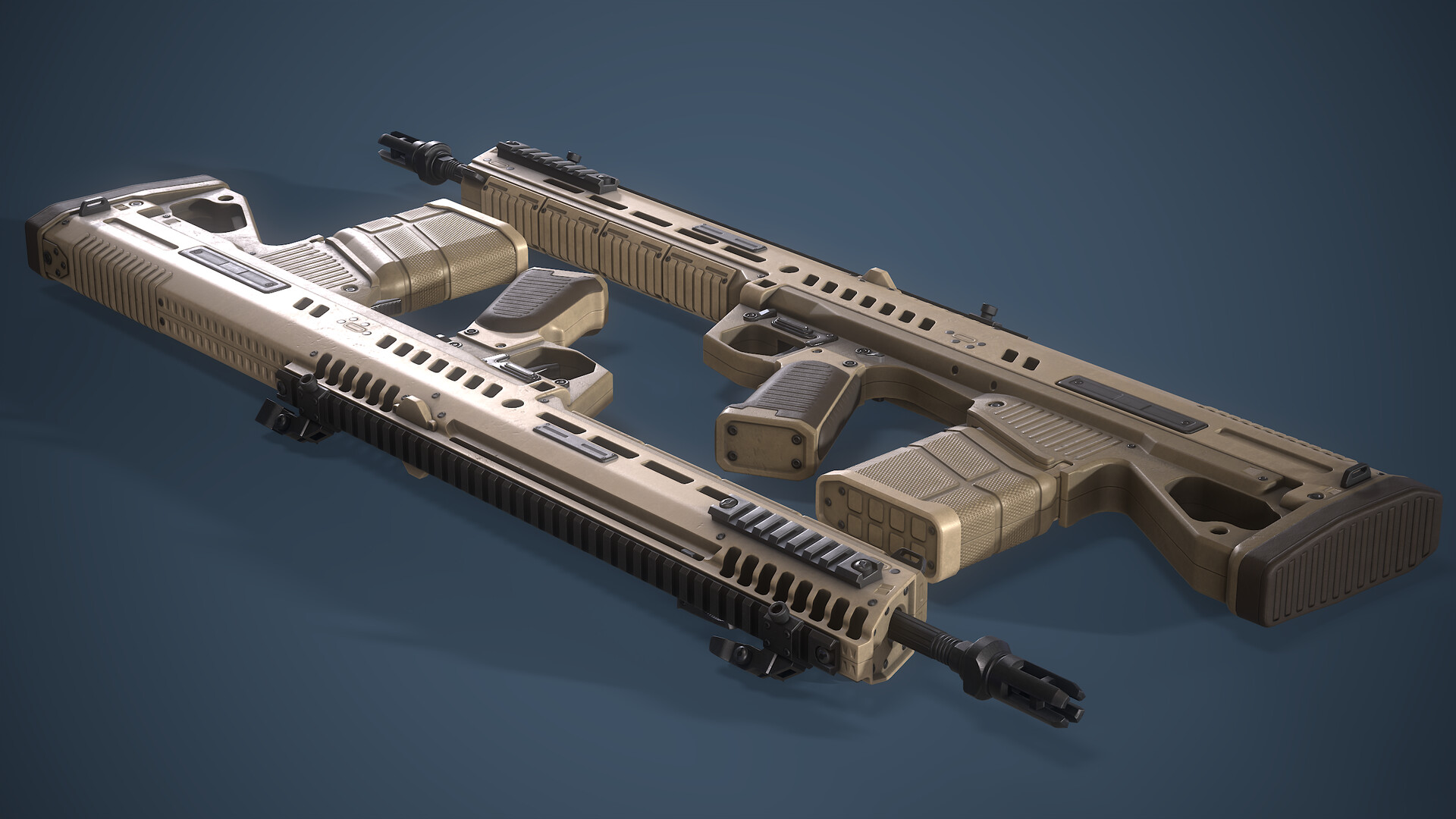 Zviadi Baratashvili - RM 277 Assault Rifle