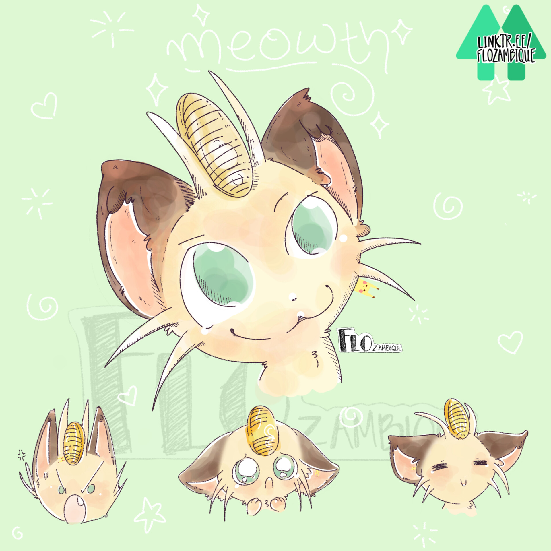 ArtStation - 'Meowth, That's Right!"