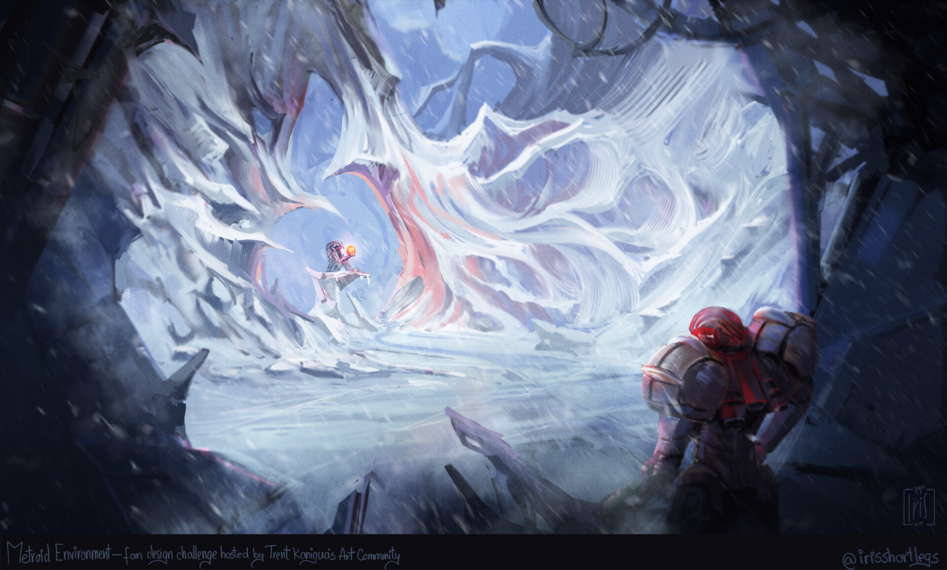 ArtStation - Metroid fan art