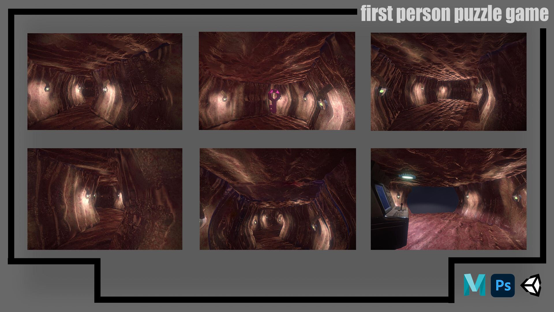 ArtStation - first person puzzle game visuals