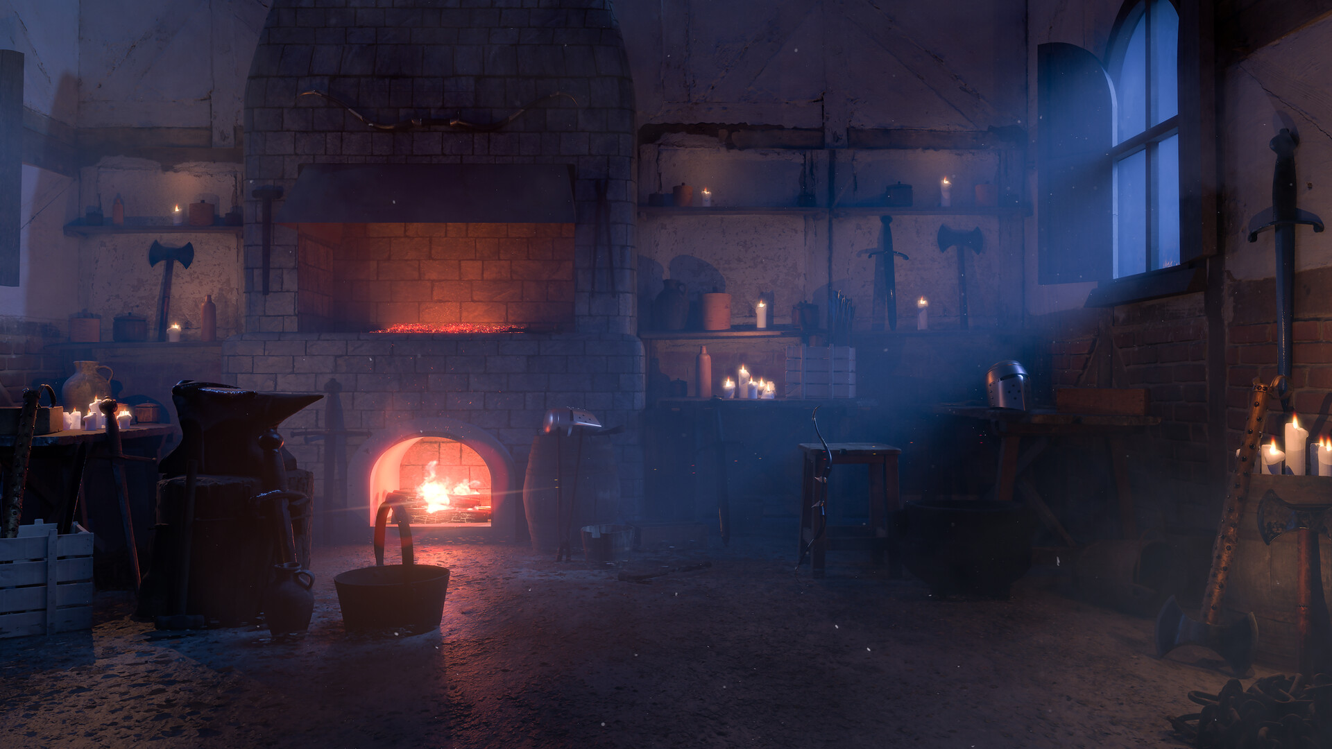 ArtStation - The Medieval Forge