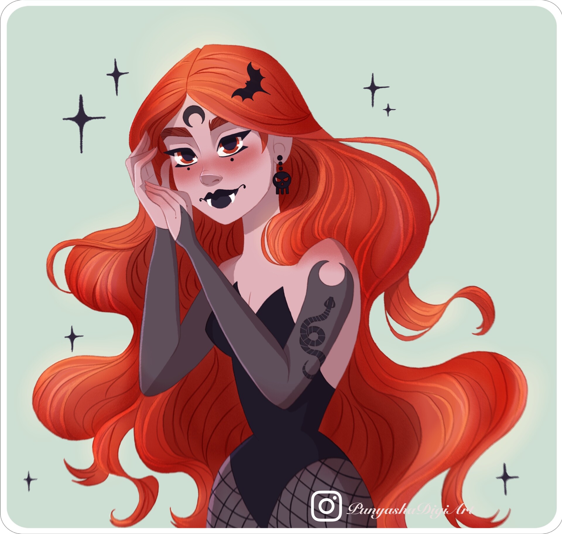 ArtStation - Vampire girl