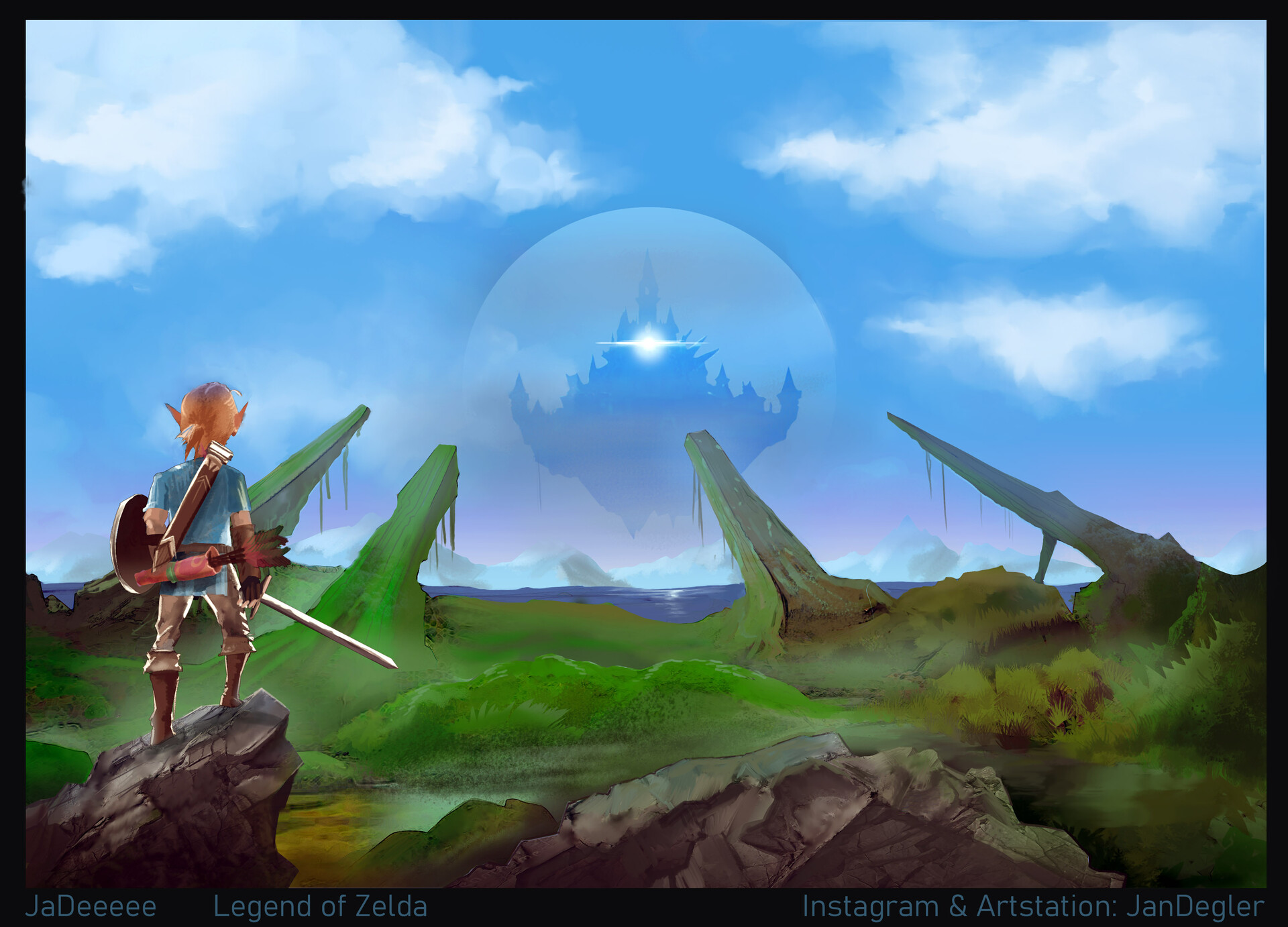 ArtStation - Zelda Fanart