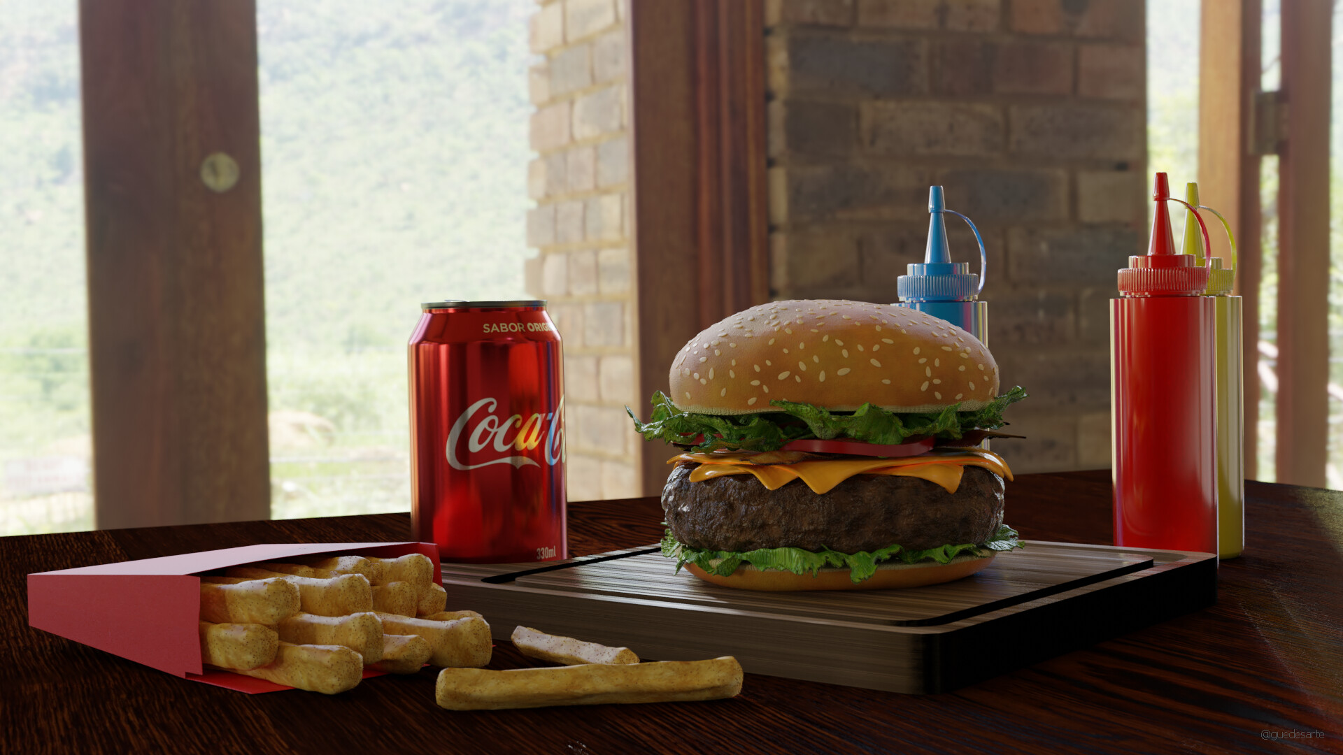 ArtStation - Hamburger