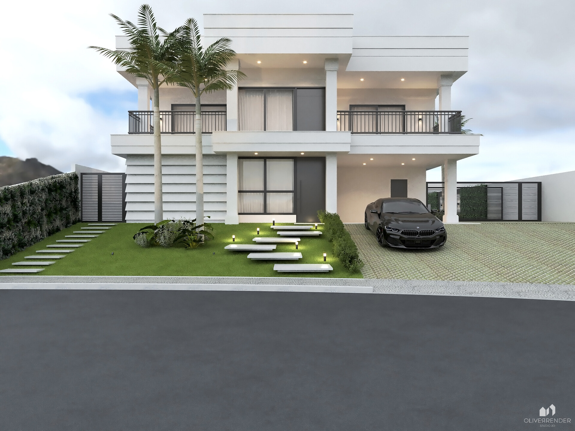 ArtStation - CGI - FACHADA CLÁSSICA