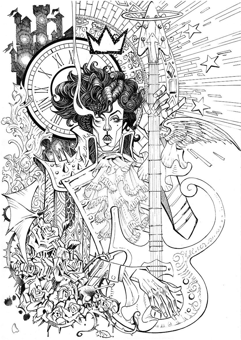 Aires Melo - Prince Poster Art Collab