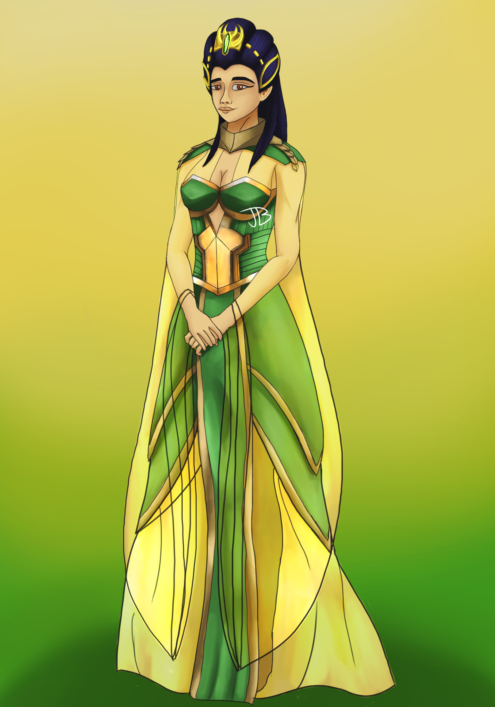 Joshua Barcena - OC Character: The Imperial Trasidar Princess Tamara Lluch