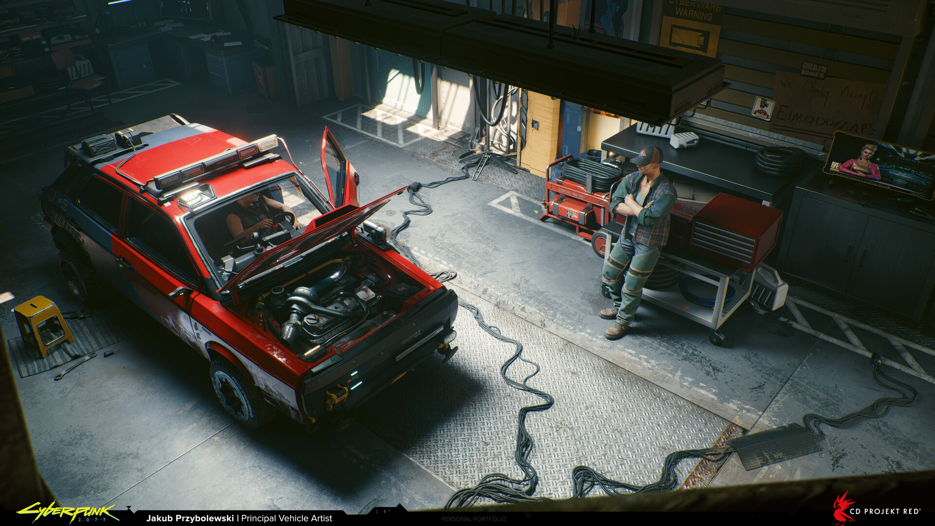 Jakub Przybolewski - Cyberpunk 2077 - Thorton Galena "Rattler"