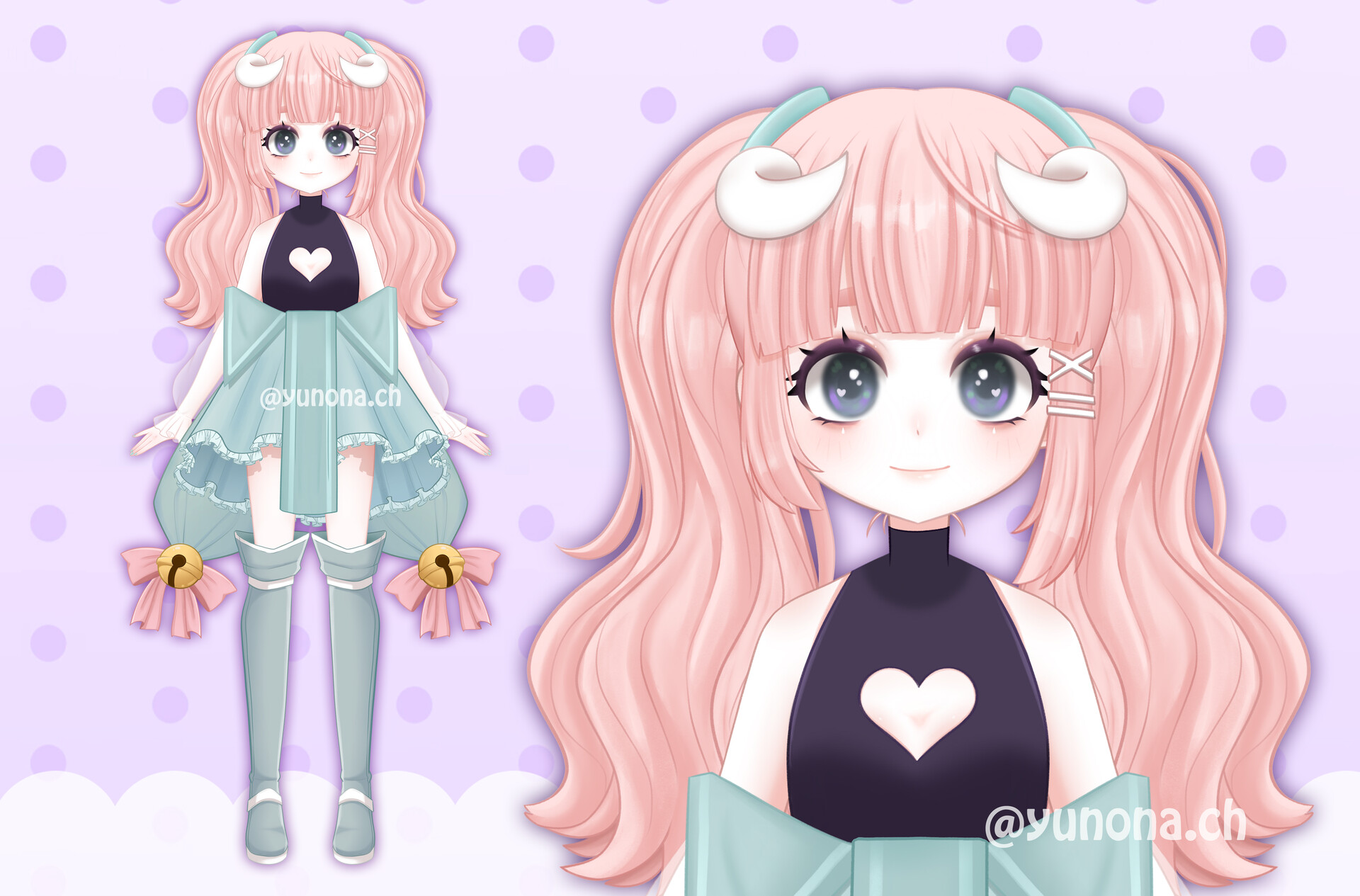 ArtStation - Original Character Vtube Model