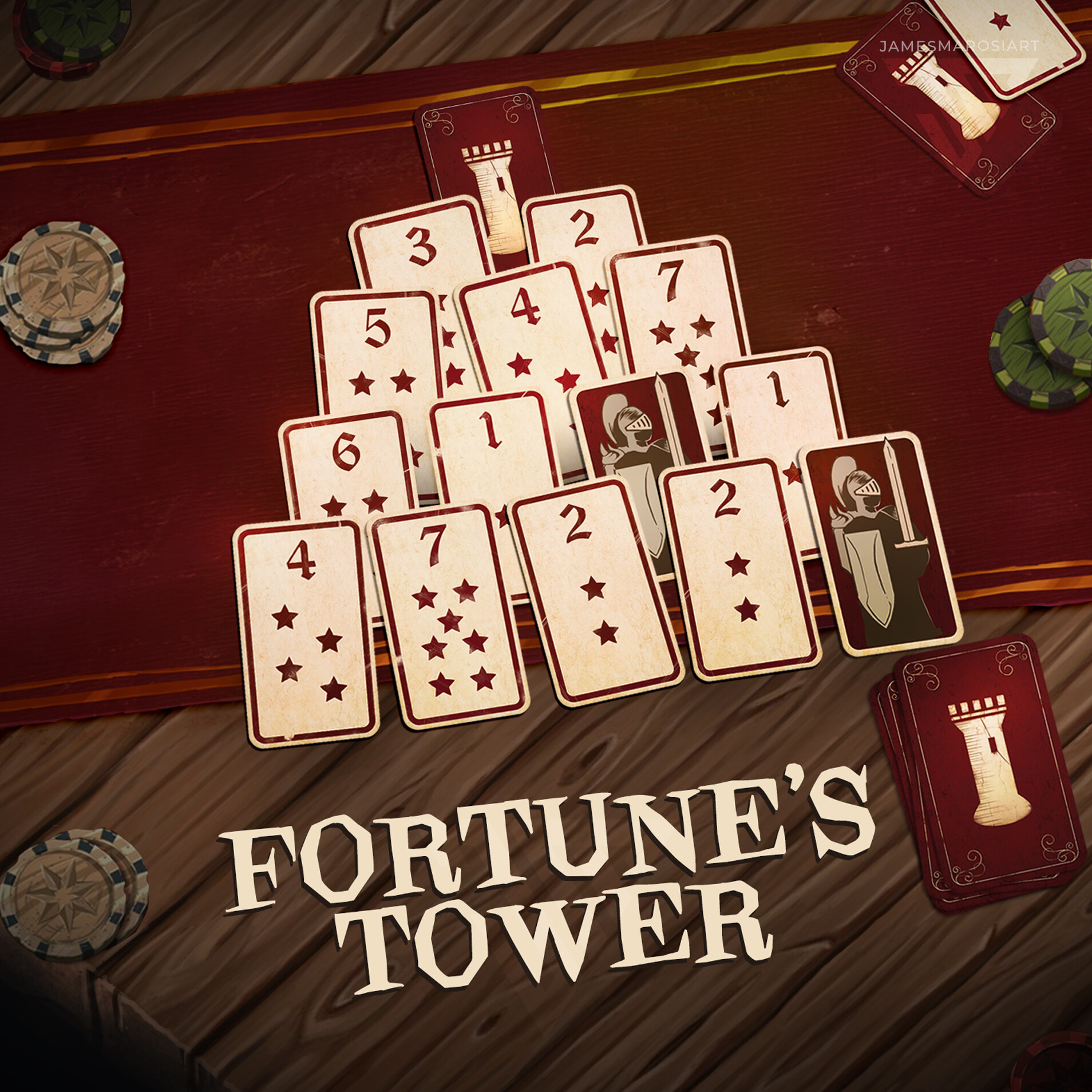 ArtStation - Fortune's Tower (Physical) - Fan Project