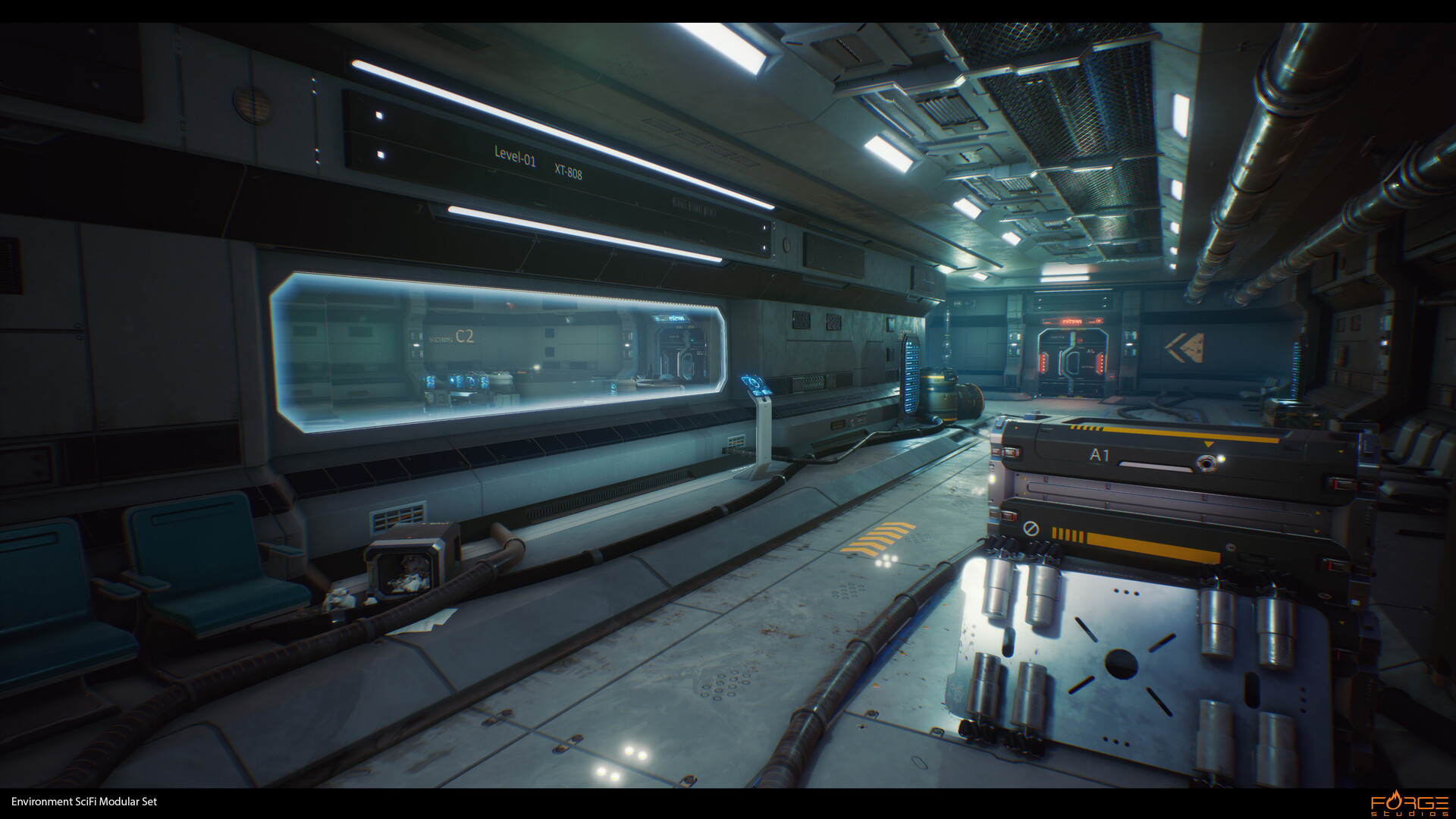 FORGE STUDIOS - Environment SciFi Modular Set