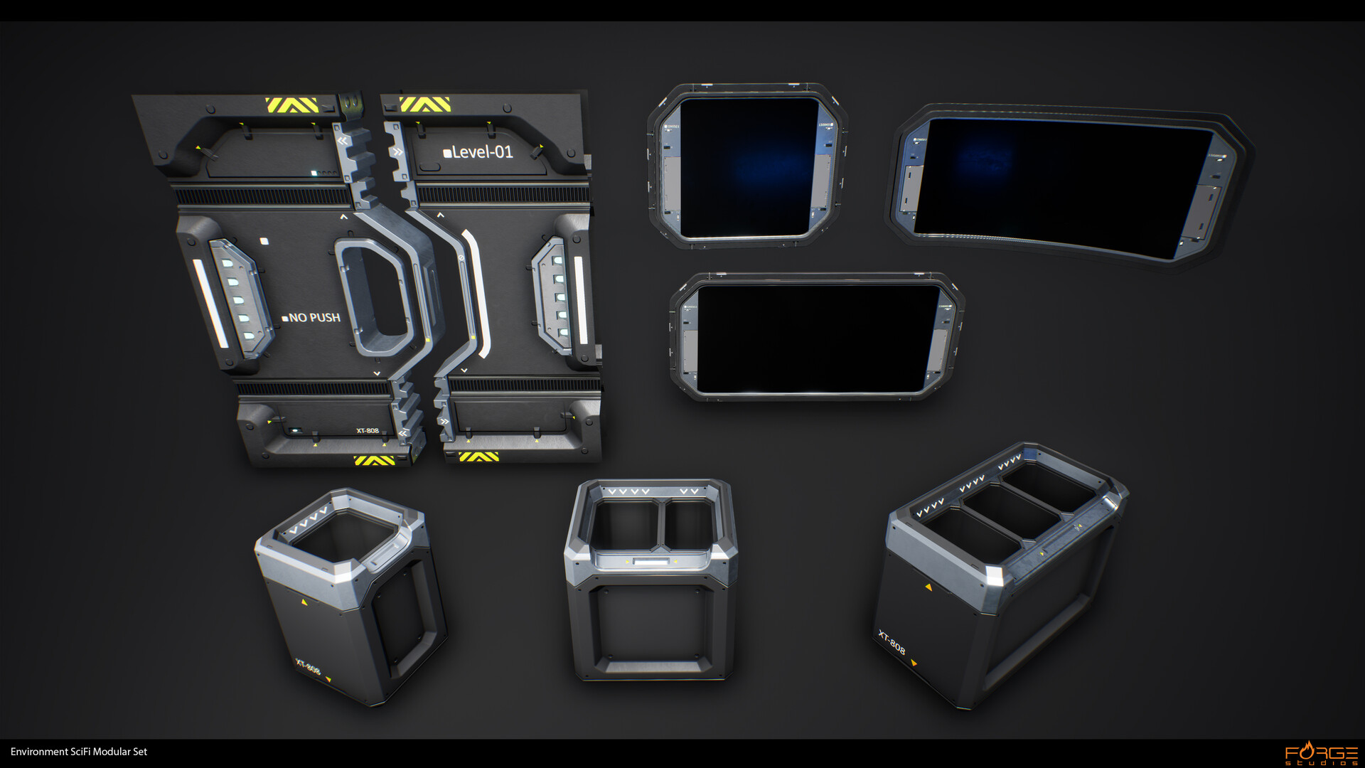 FORGE STUDIOS - Environment SciFi Modular Set