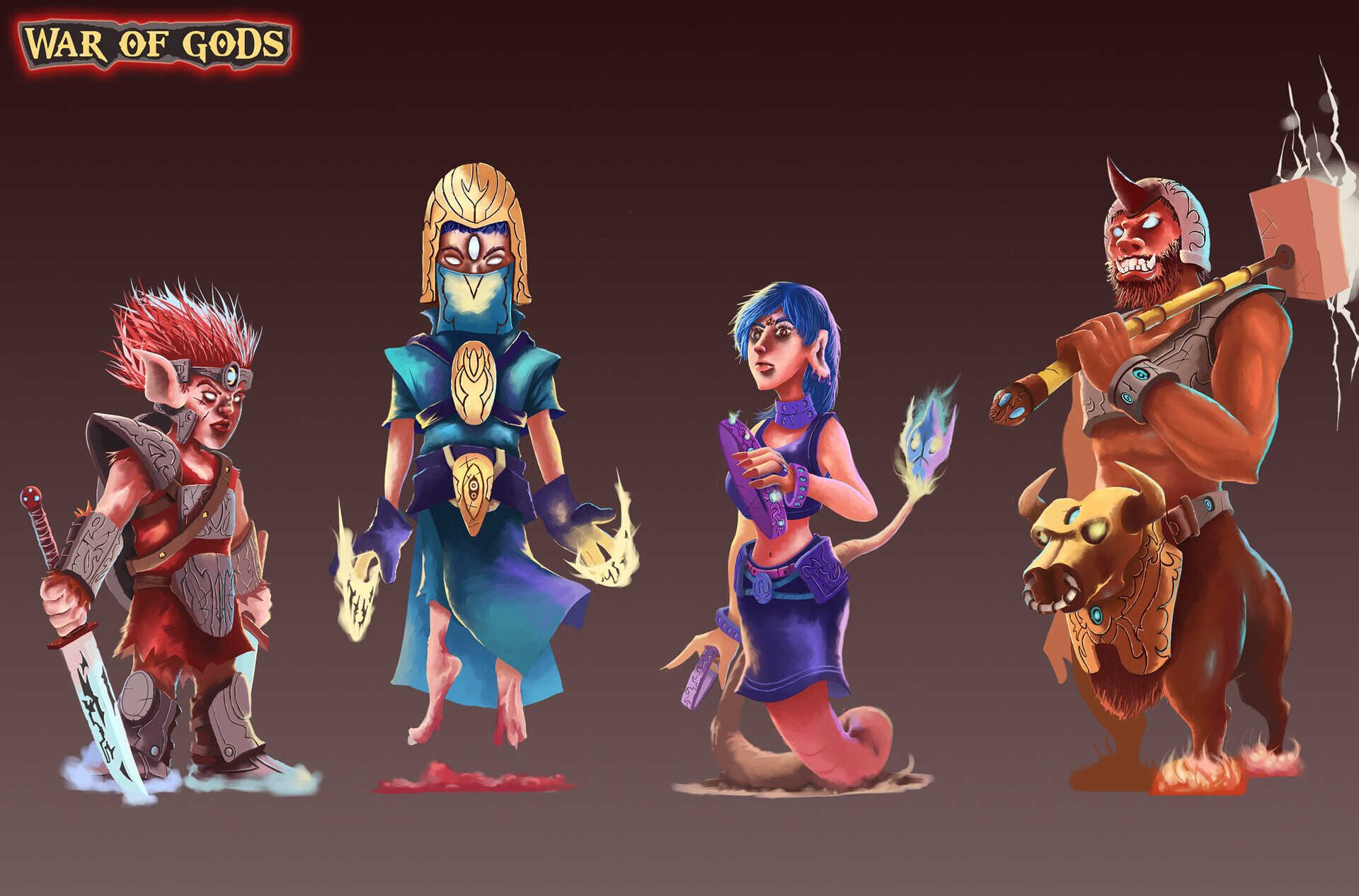 ArtStation - war of gods