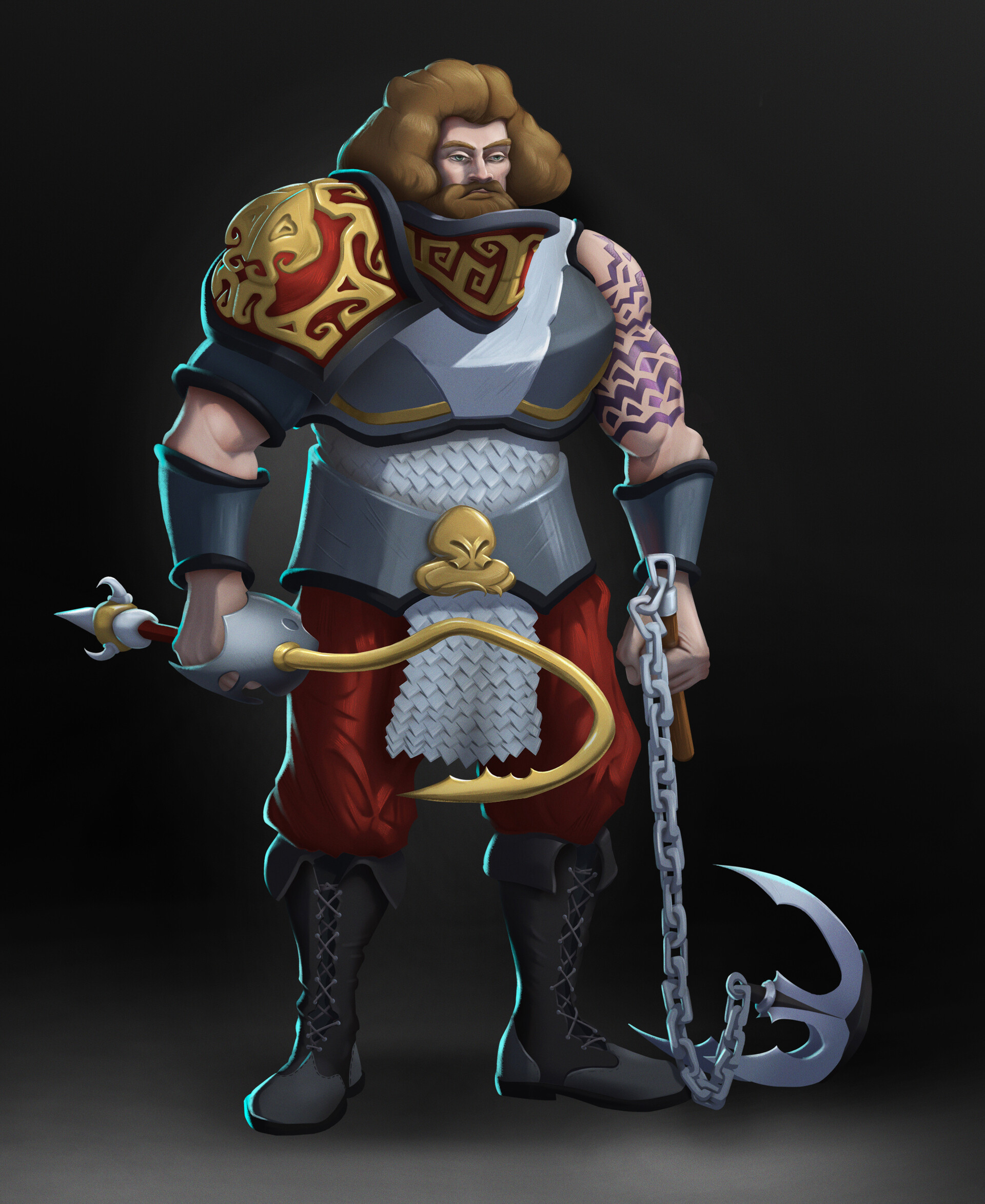 ArtStation - Marine knight