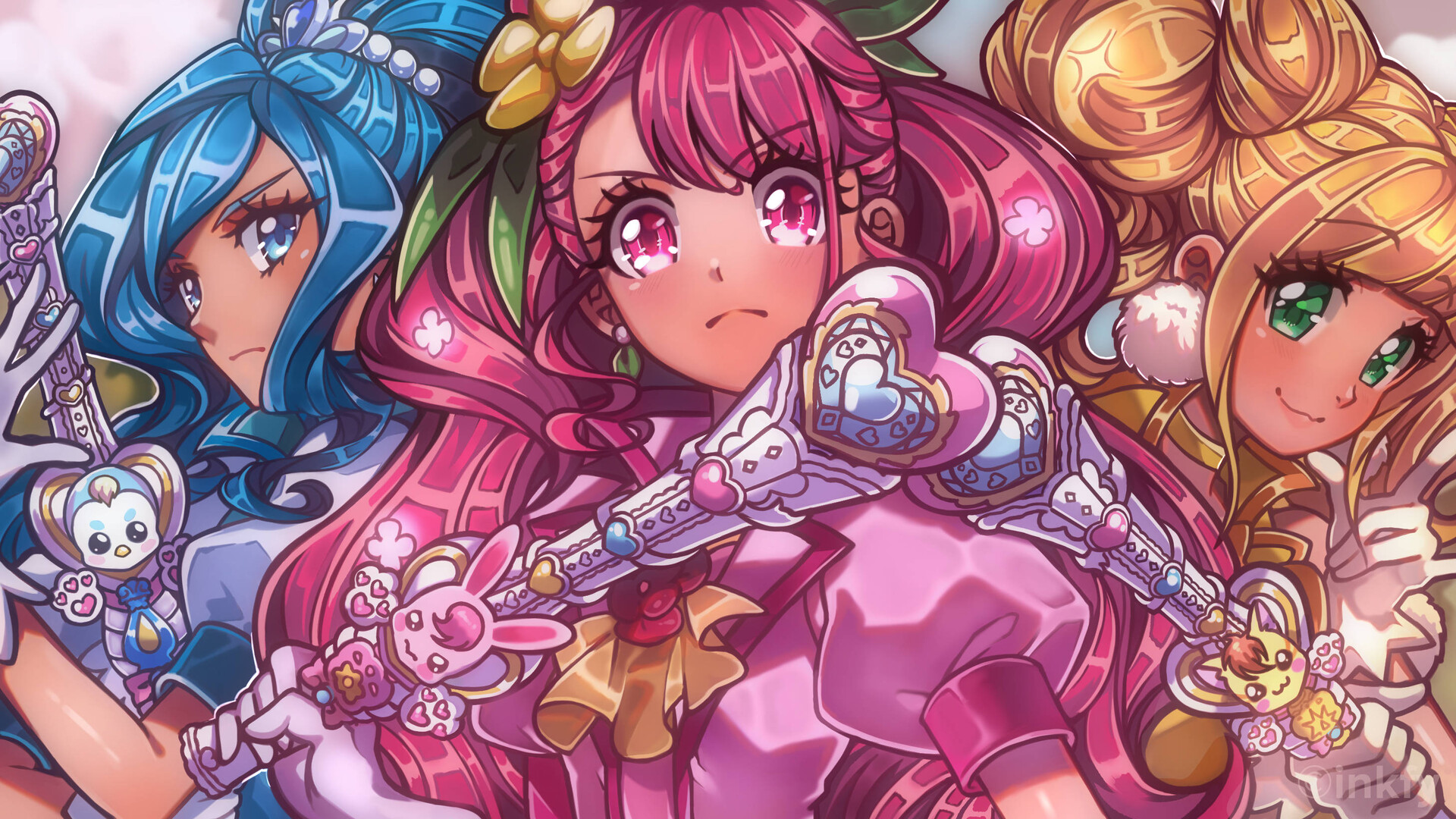 Inkfy Lex W Healin Good Pretty Cure Redraw Challenge
