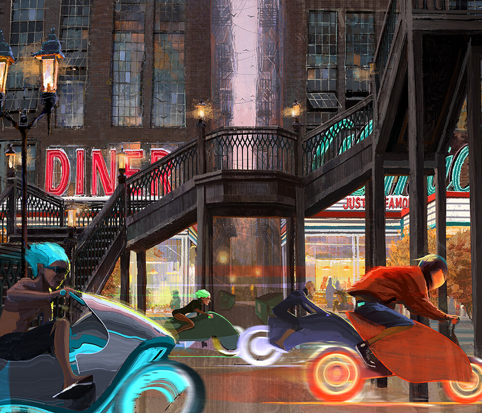 August Hall - Concept Art