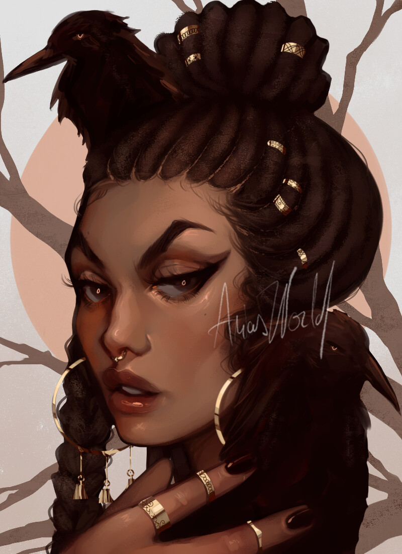 ArtStation - Friendly Crows